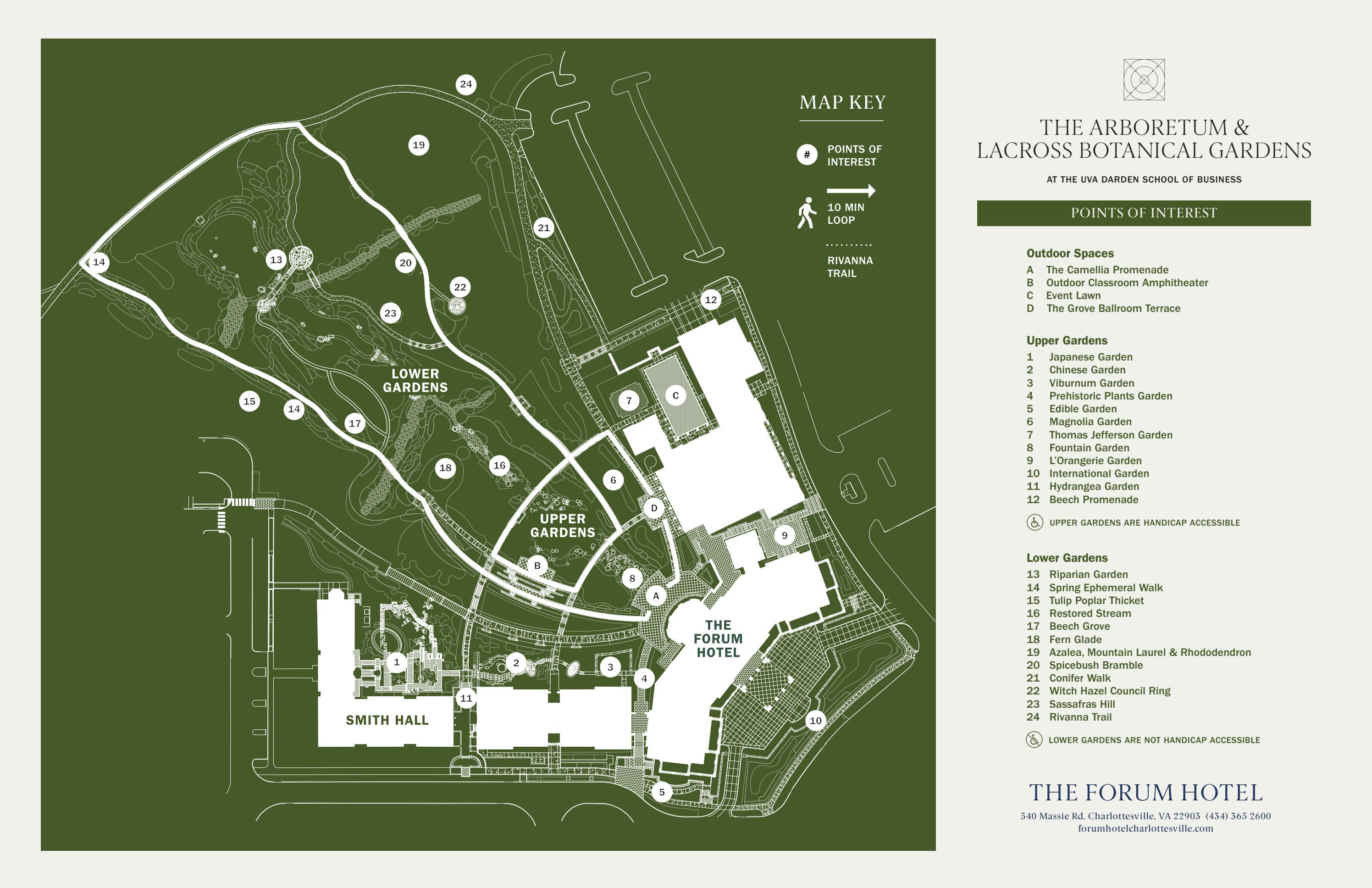 The Arboretum & LaCross Botanical Gardens at the UVA Darden School of ...