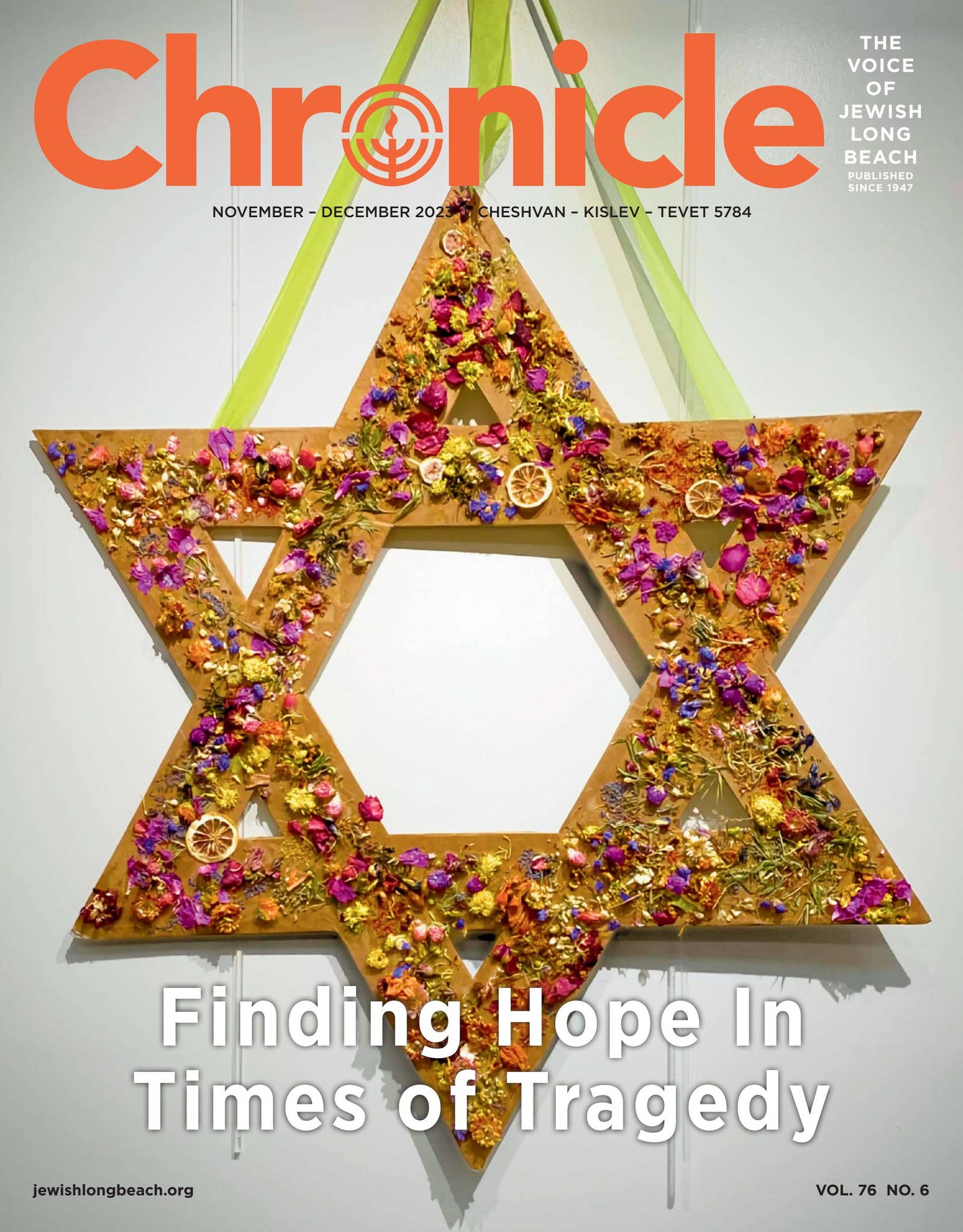 Chronicle Nov-Dec 2023 by Jewish Long Beach - Issuu