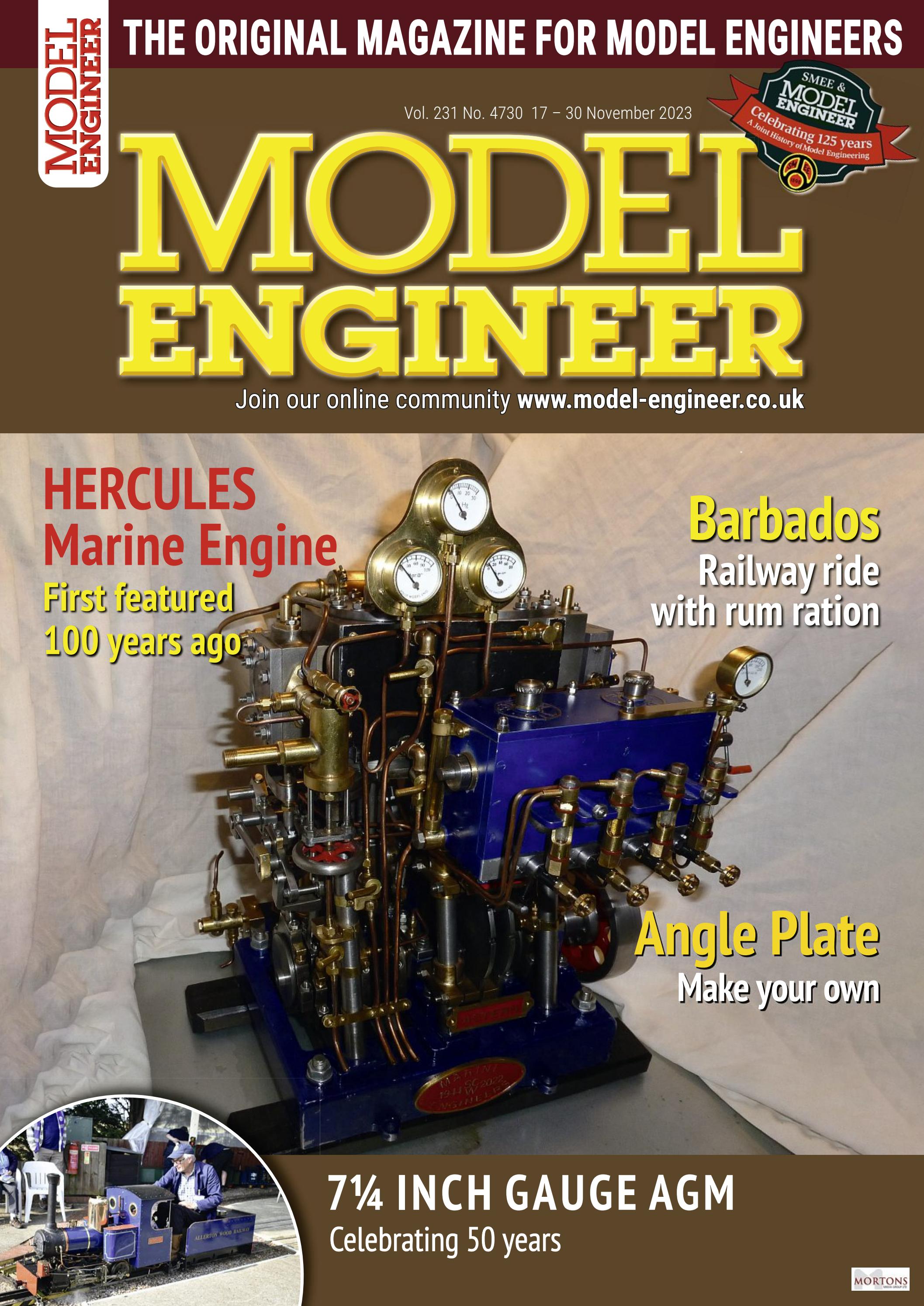 Model Engineer Magazine issue 4730 **FREE 20 PAGE PREVIEW!** by Mortons ...