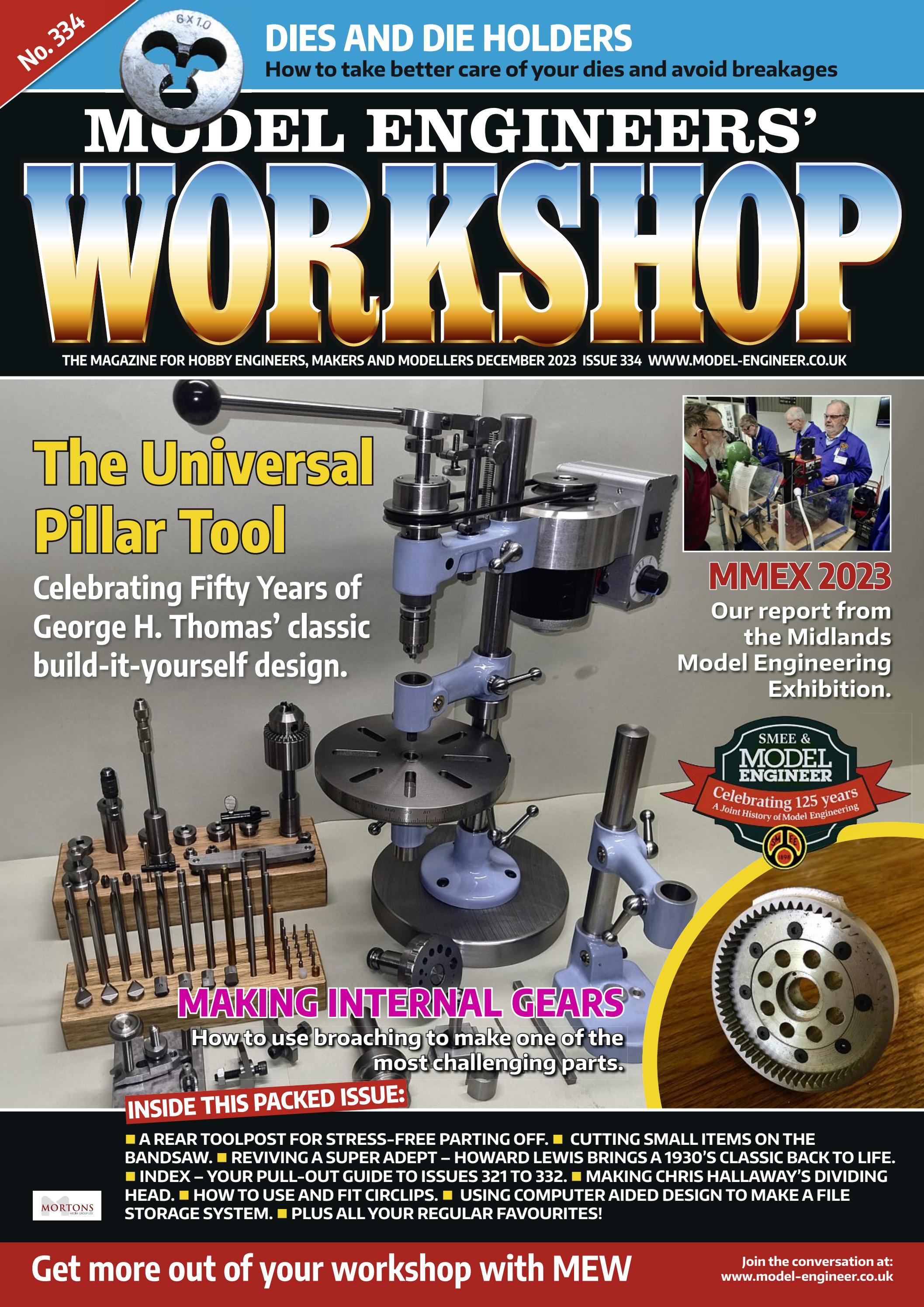 Model Engineers' Workshop Magazine December issue **FREE 20 PAGE ...