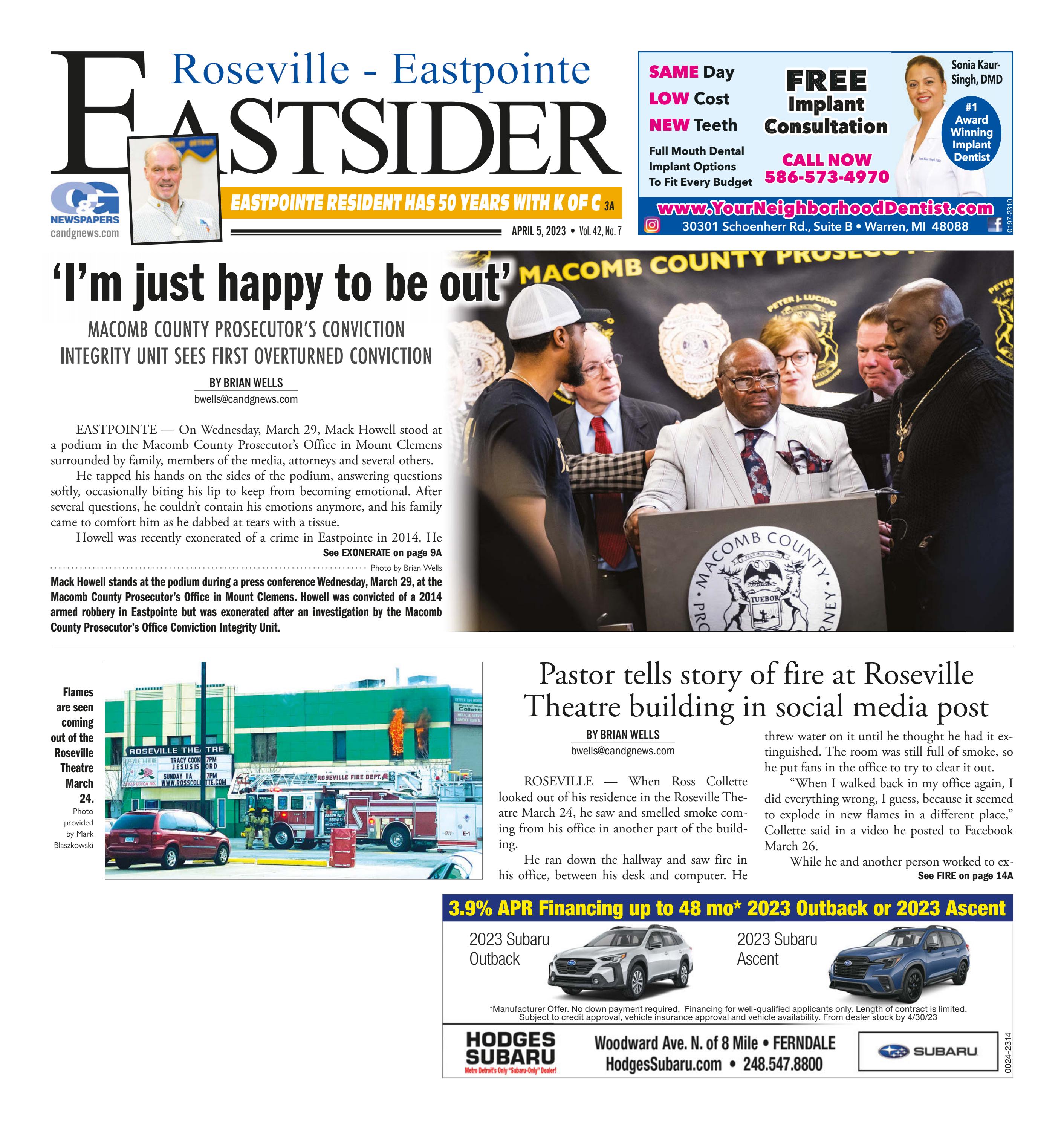 4/5/23 Eastsider by C & G Newspapers - Issuu