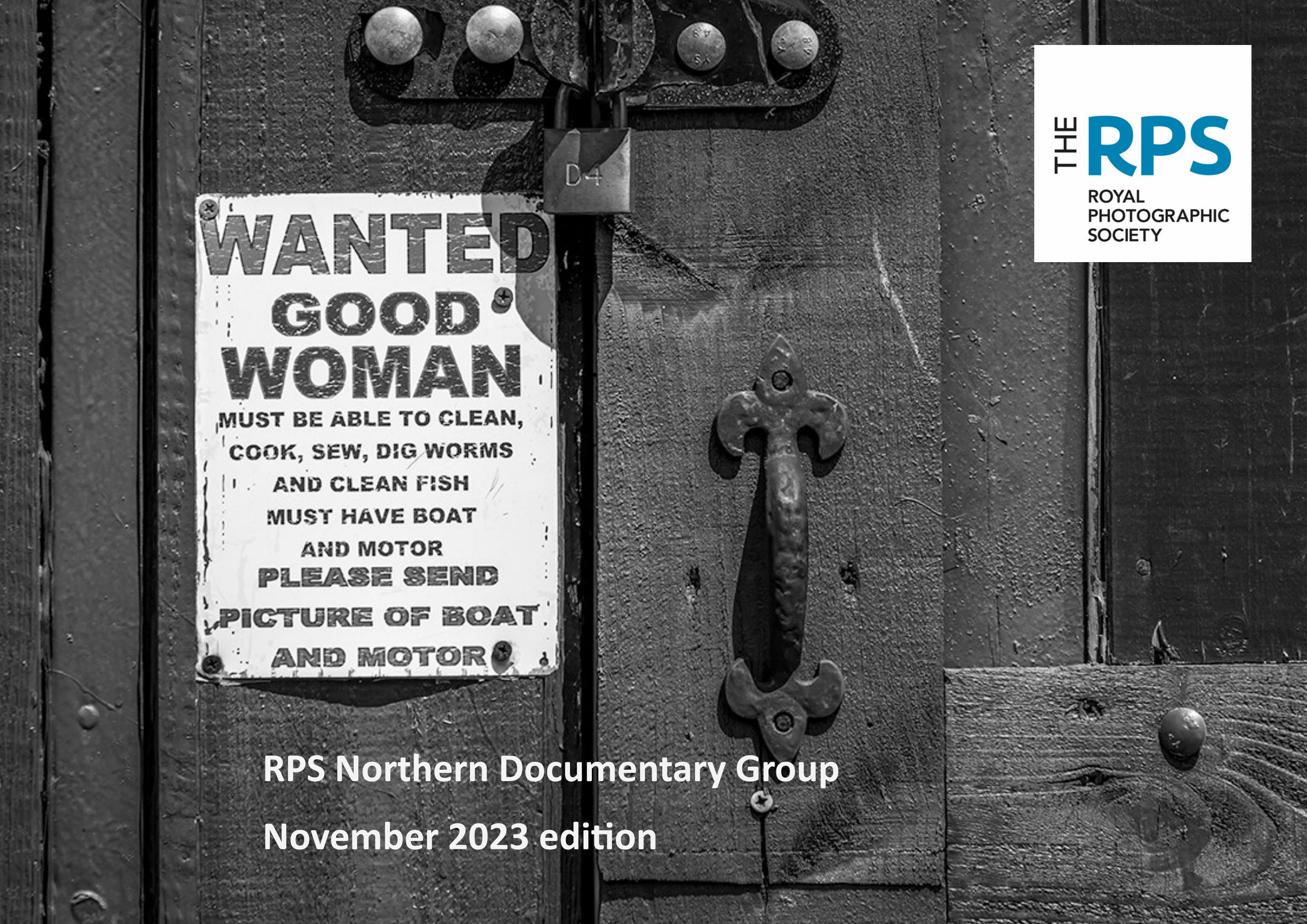 RPS Northern Documentary Group by Royal Photographic Society - Issuu