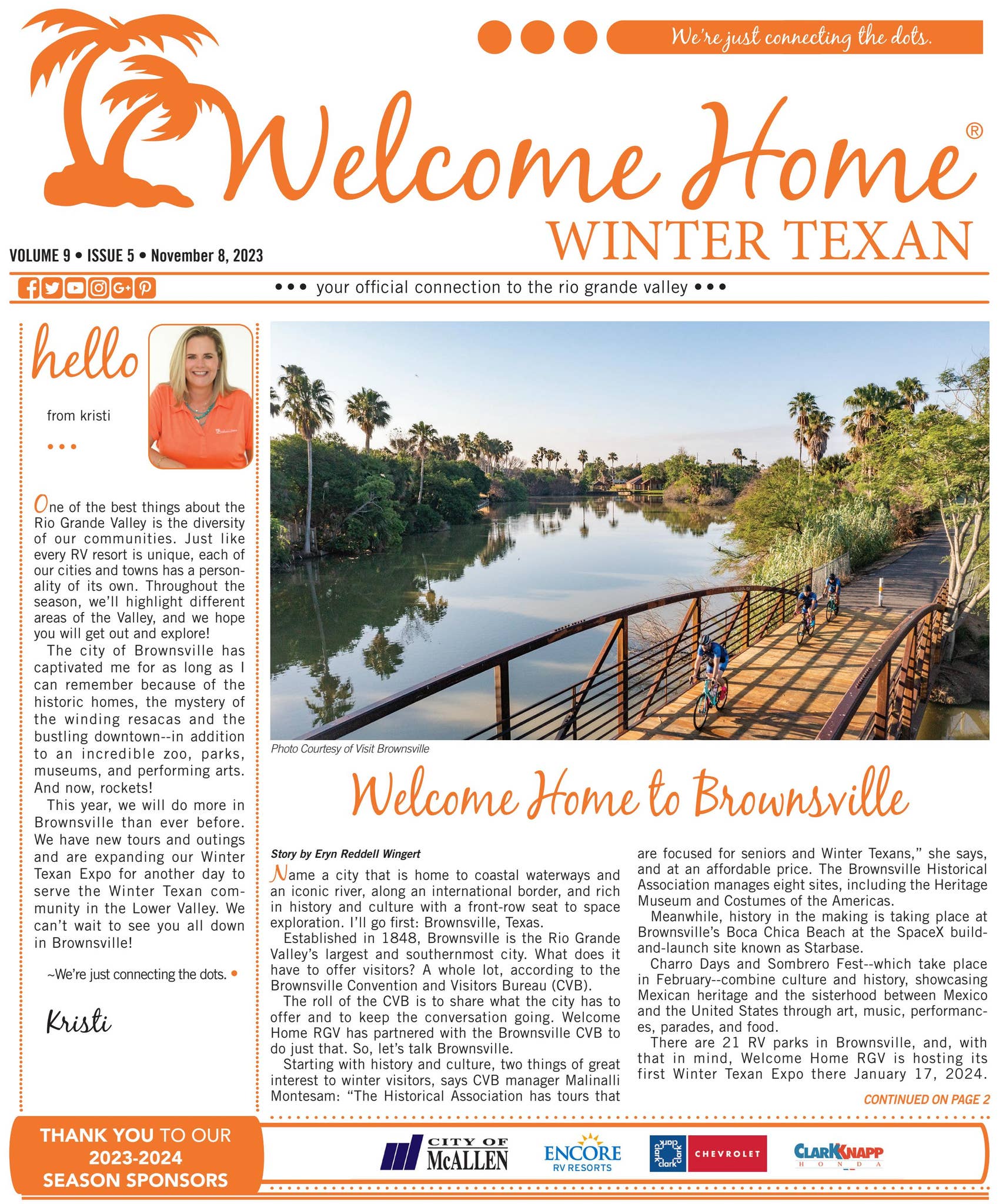 Volume 9: Issue 5: November 8, 2023 by Kristi Collier - Issuu