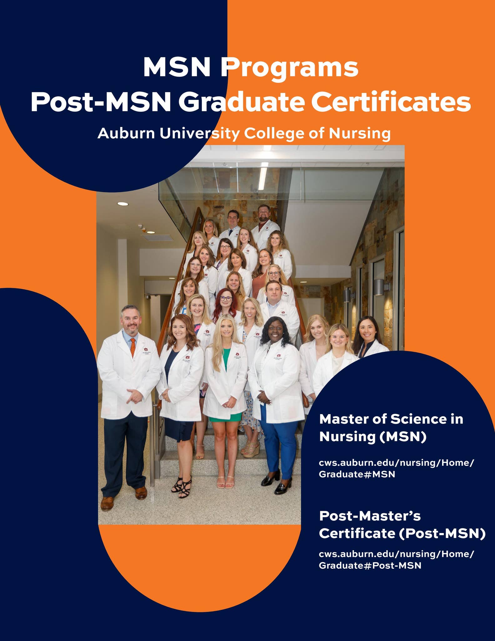 MSN Programs Post-MSN Graduate Certificates Auburn University College ...