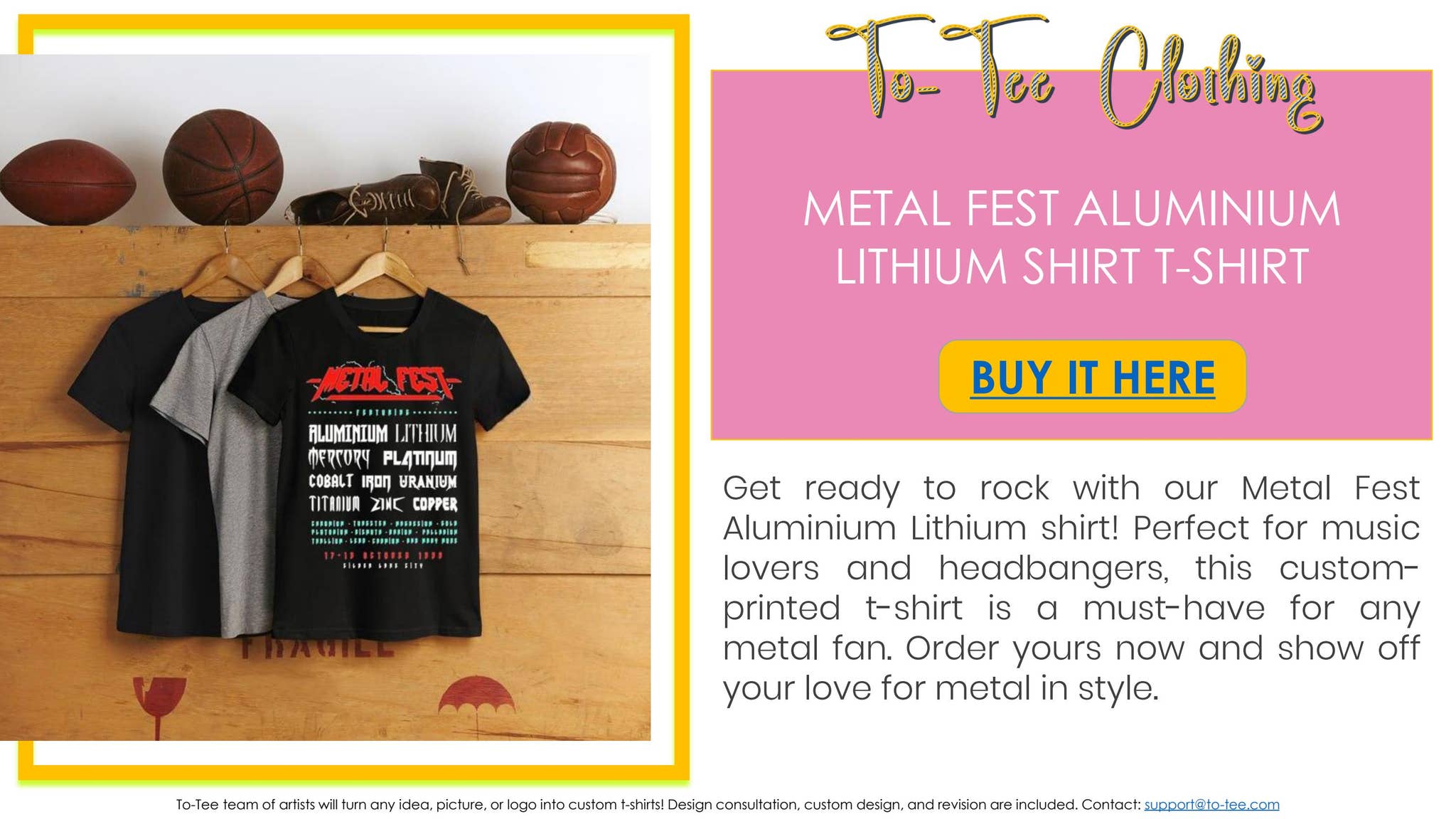 Metal Fest Aluminium Lithium shirt t-shirt by dragonballtshirtcom - Issuu