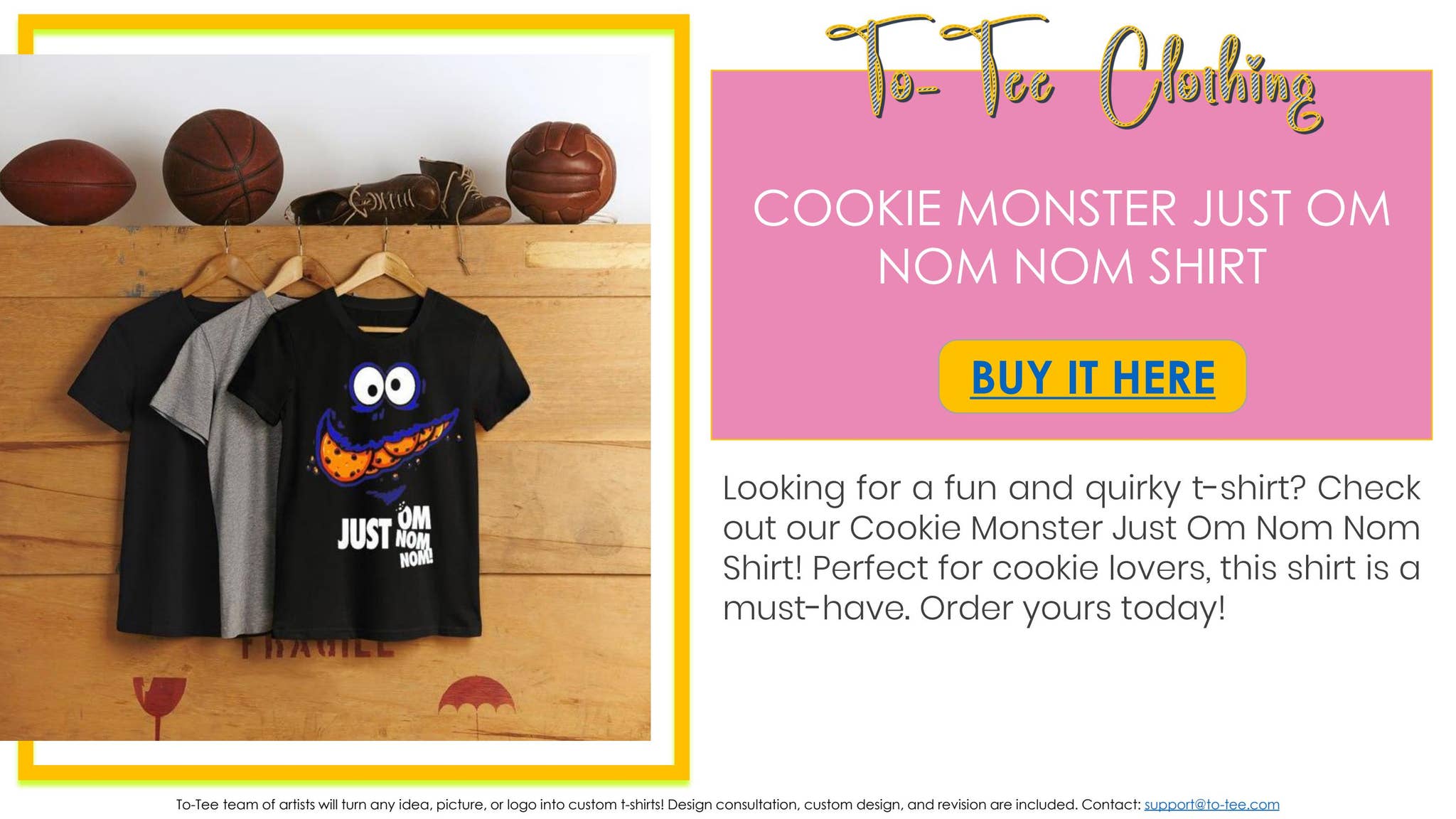 Cookie Monster Just Om Nom Nom Shirt by devajyoucefshirts - Issuu
