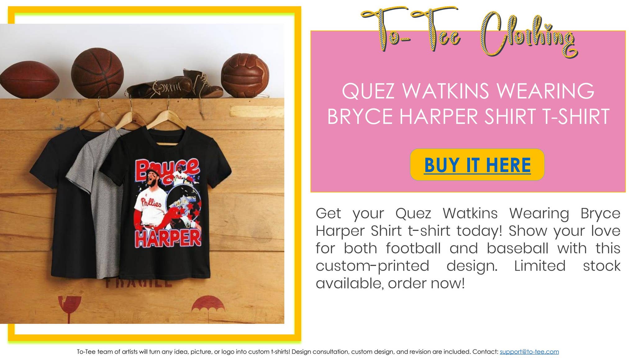 Quez Watkins Wearing Bryce Harper Shirt t-shirt by hazleywiley - Issuu