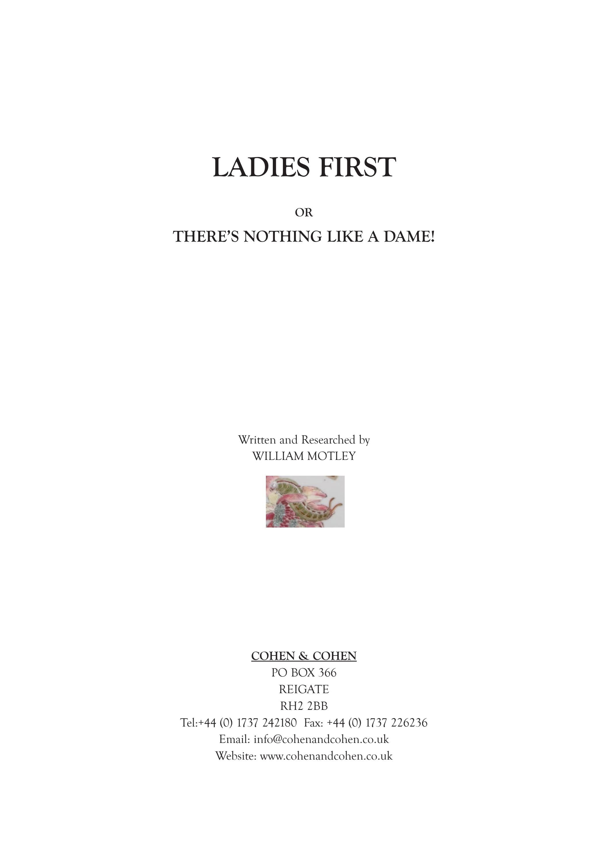 Ladies First by Masterart - Issuu