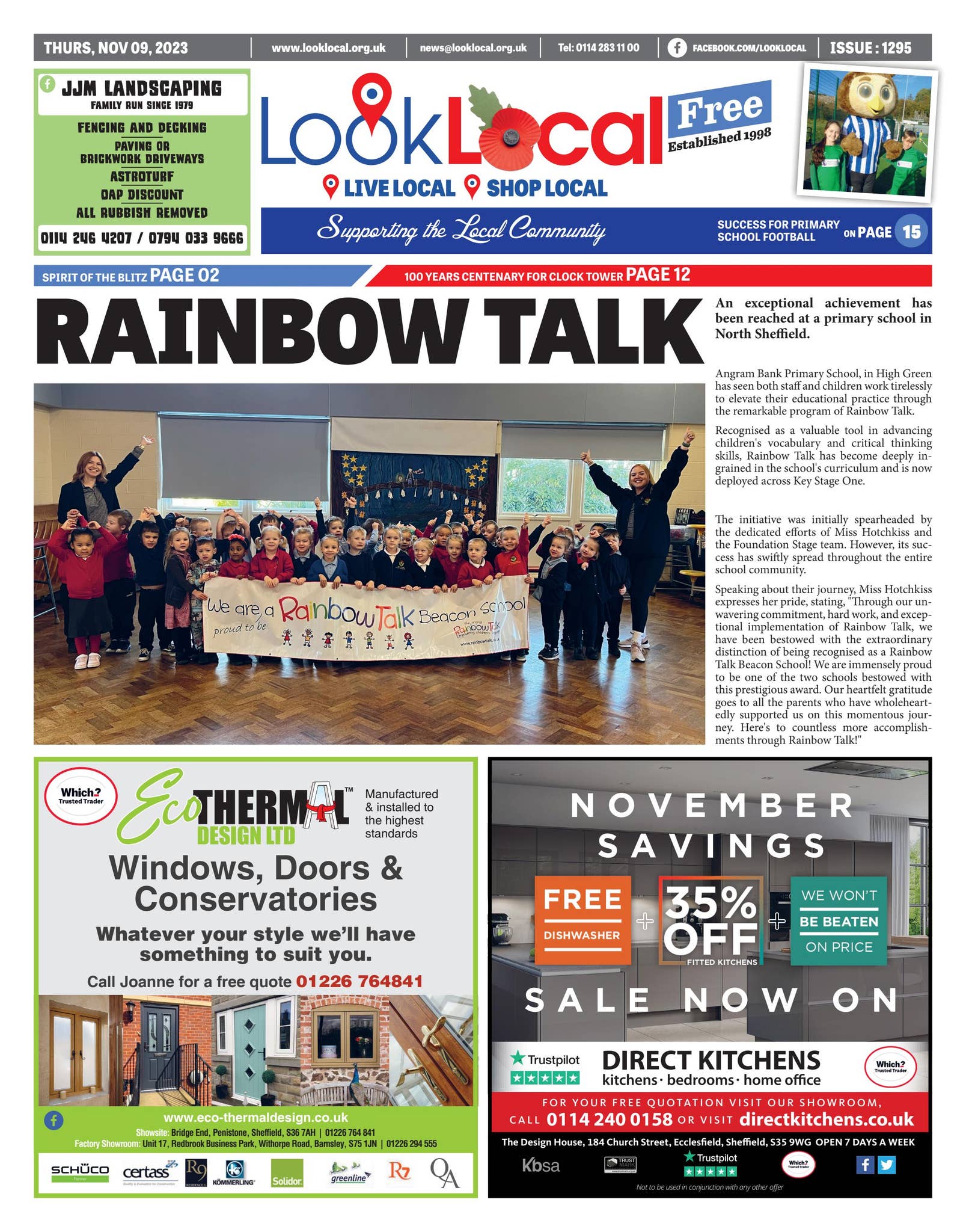 Look Local Issue 1295 Thursday 09 November 2023 by Look Local Newspaper ...