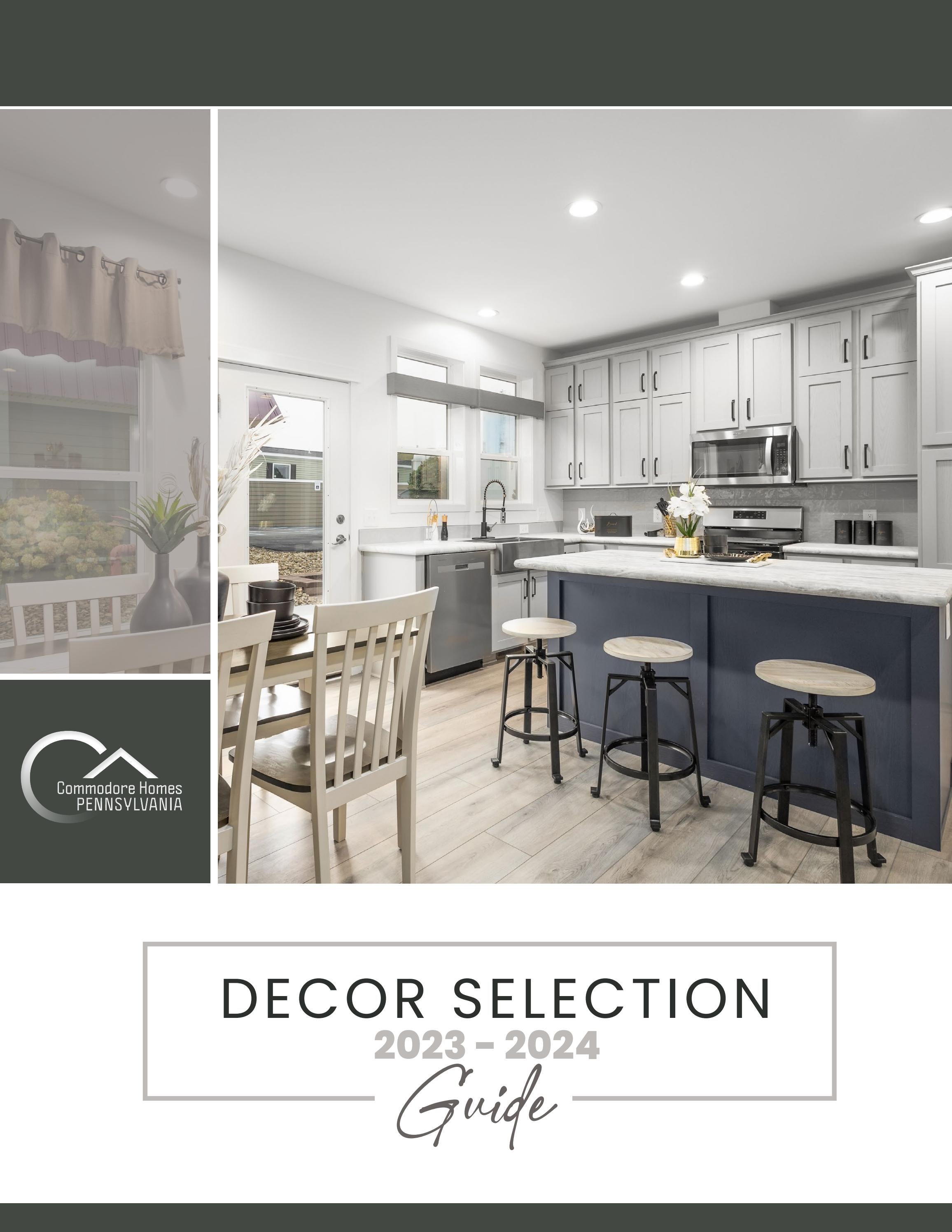 Commodore Homes of Pennsylvania | Decor Selections 2024 by Commodore ...