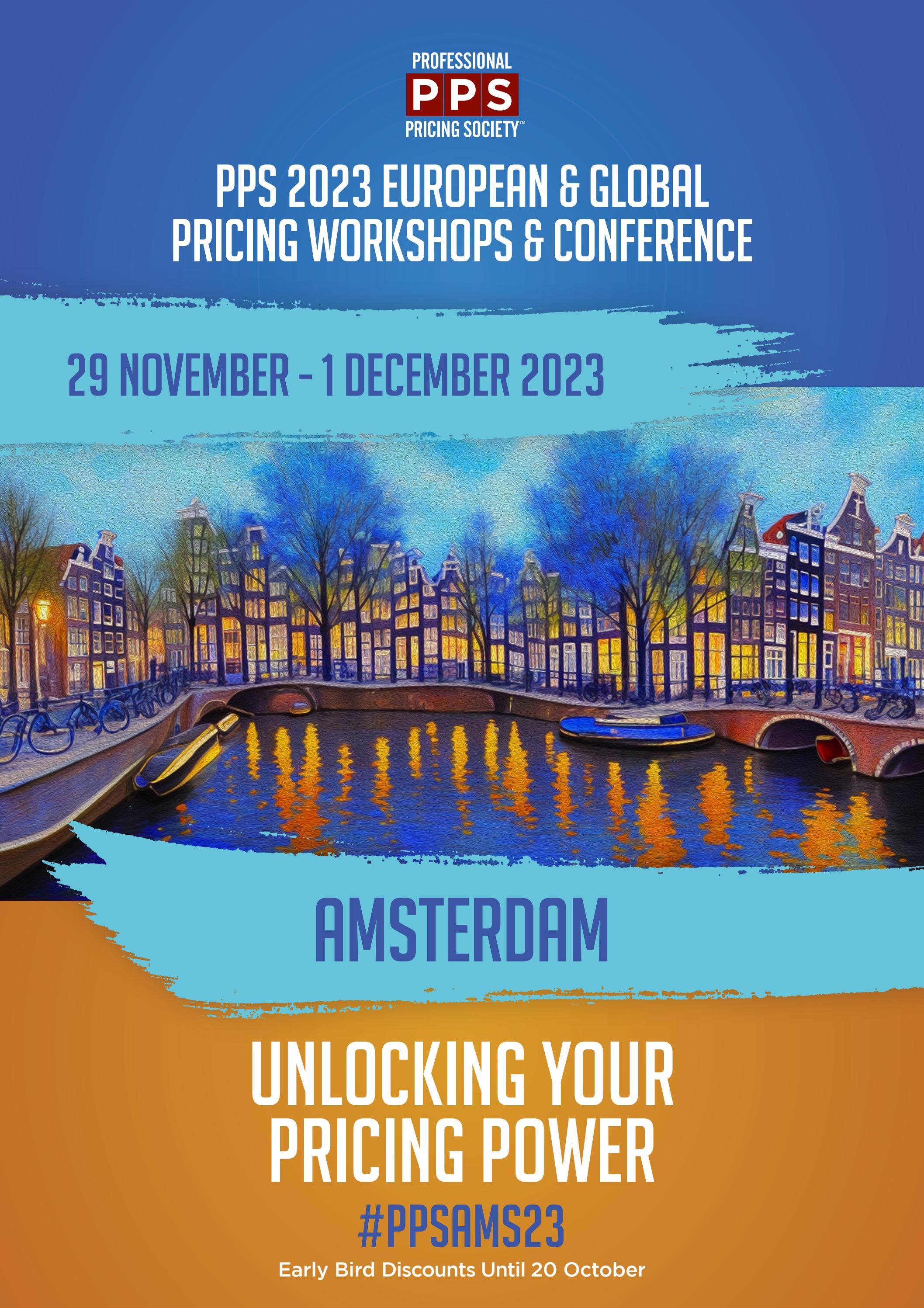 PPS 2023 European & Global Pricing Workshops & Conference by Professional Pricing Society - Issuu