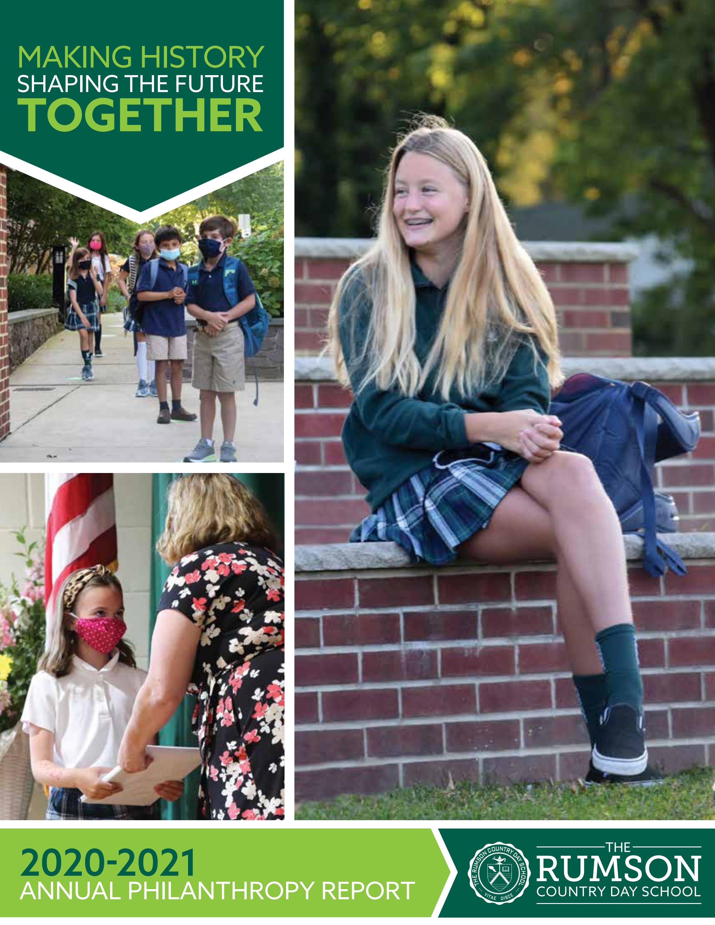RCDS Annual Philanthropy Report 20-21 by The Rumson Country Day School ...