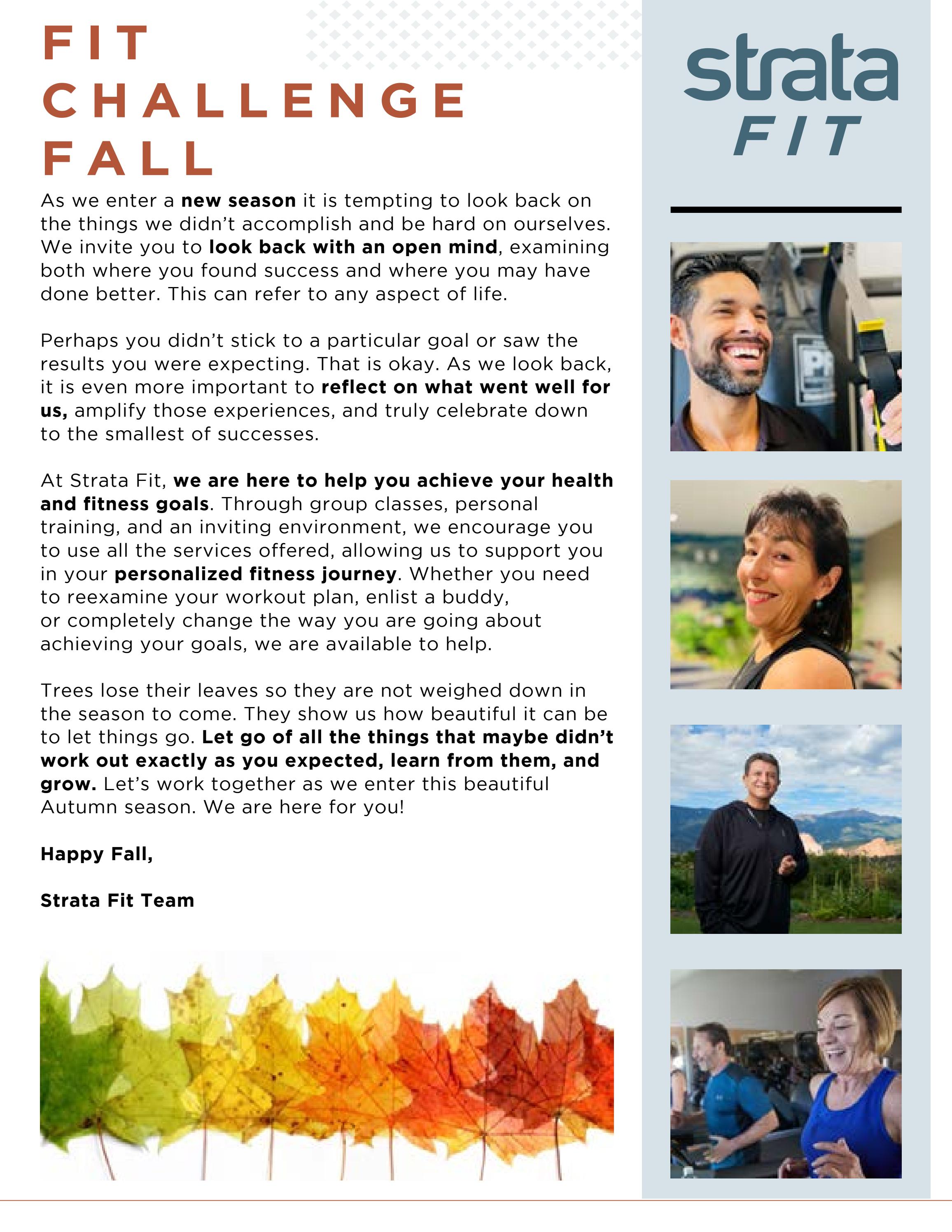 Fit Challenge Fall by gardenofthegodsresortandclub - Issuu