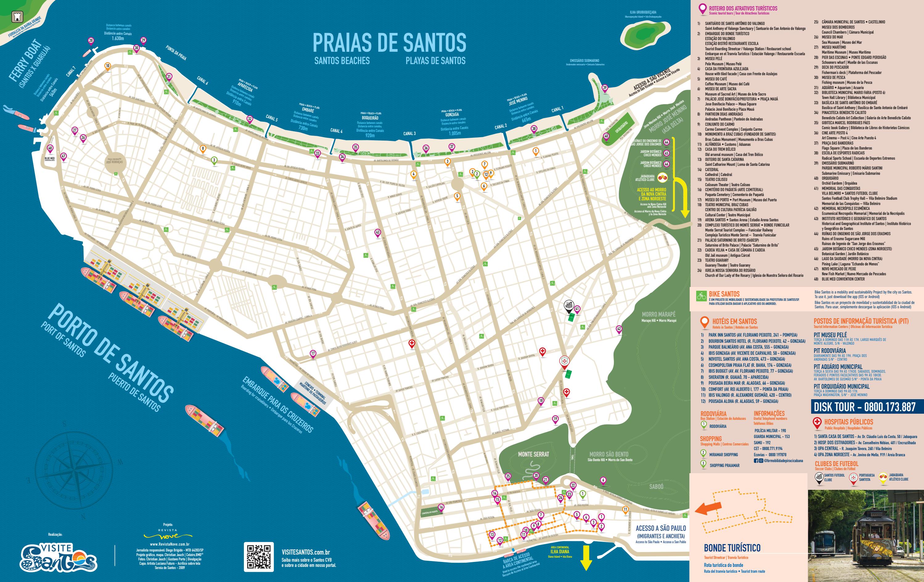 GUIA VISITE SANTOS by visitesantos - Issuu