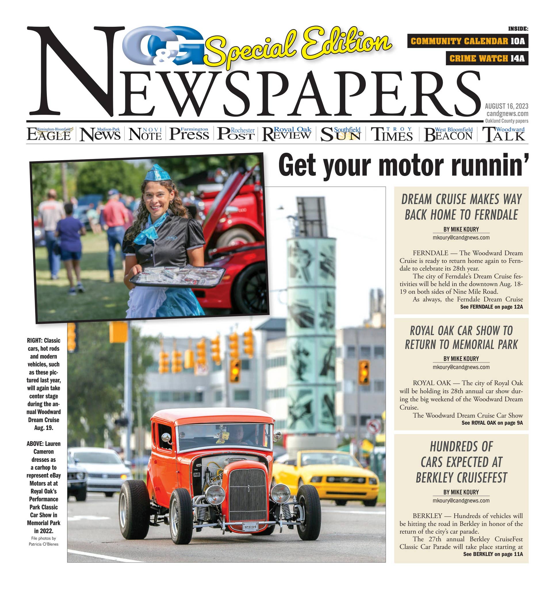 8/16/23 C & G Special Edition - Oakland by C & G Newspapers - Issuu