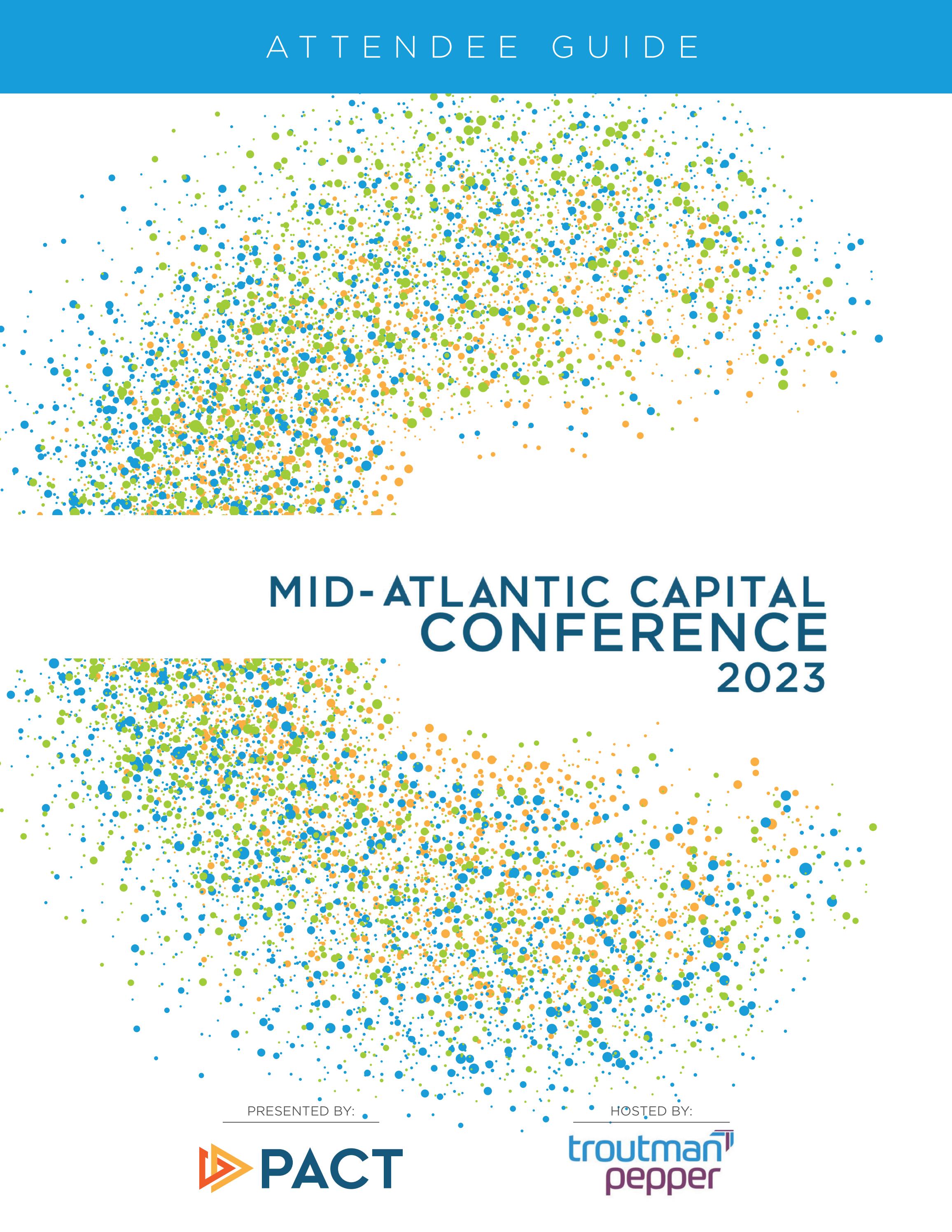 Attendee Guide - Mid-Atlantic Capital Conference 2023 by PhilaPACT - Issuu