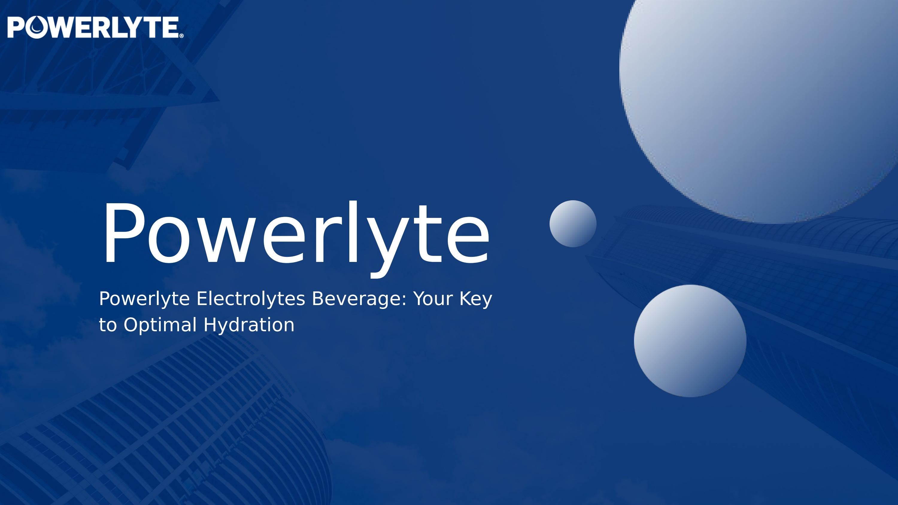 Powerlyte Electrolytes Beverage: Your Key to Optimal Hydration by ...