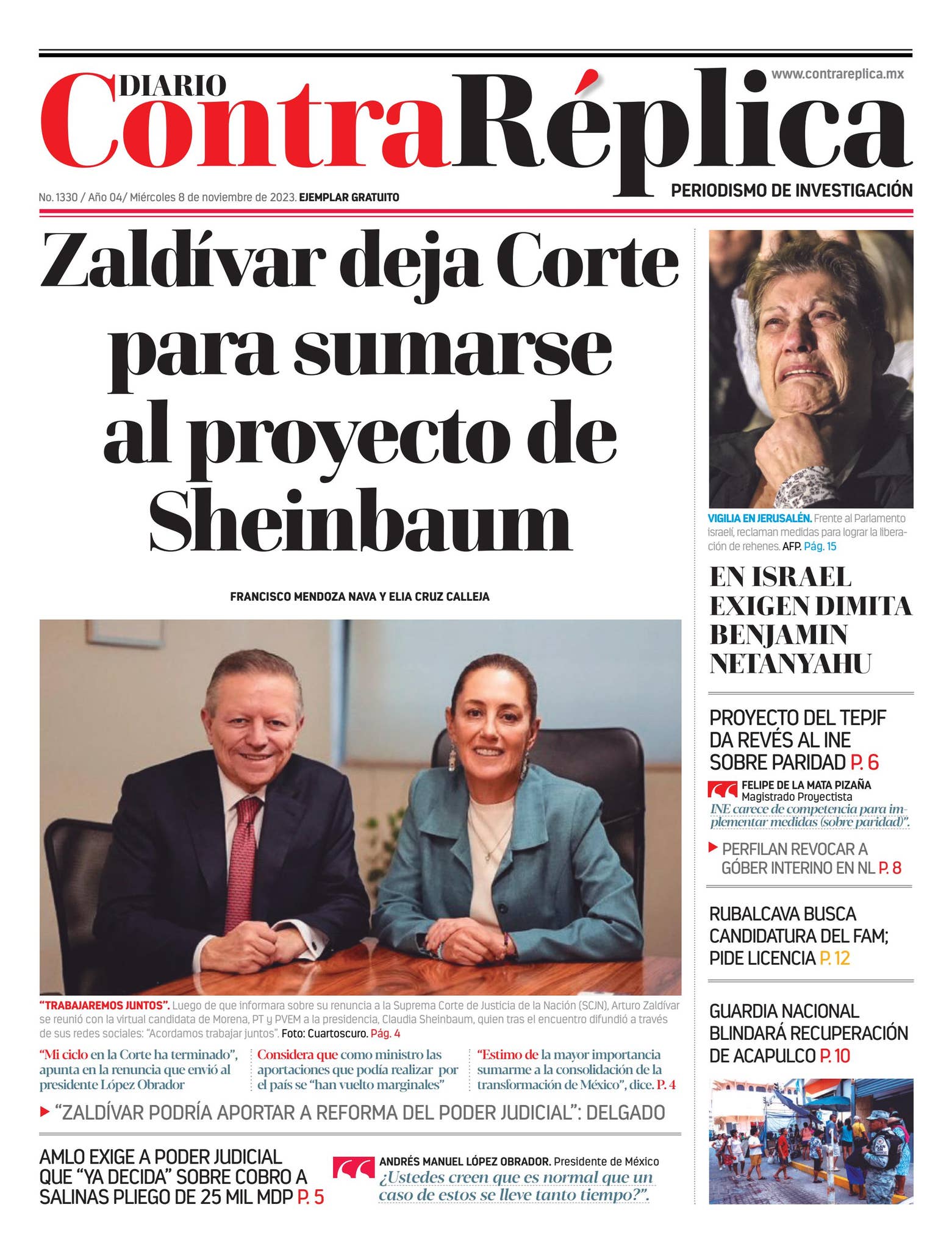 Contra Réplica a 18 de noviembre del 2023 by Contra Réplica - Issuu