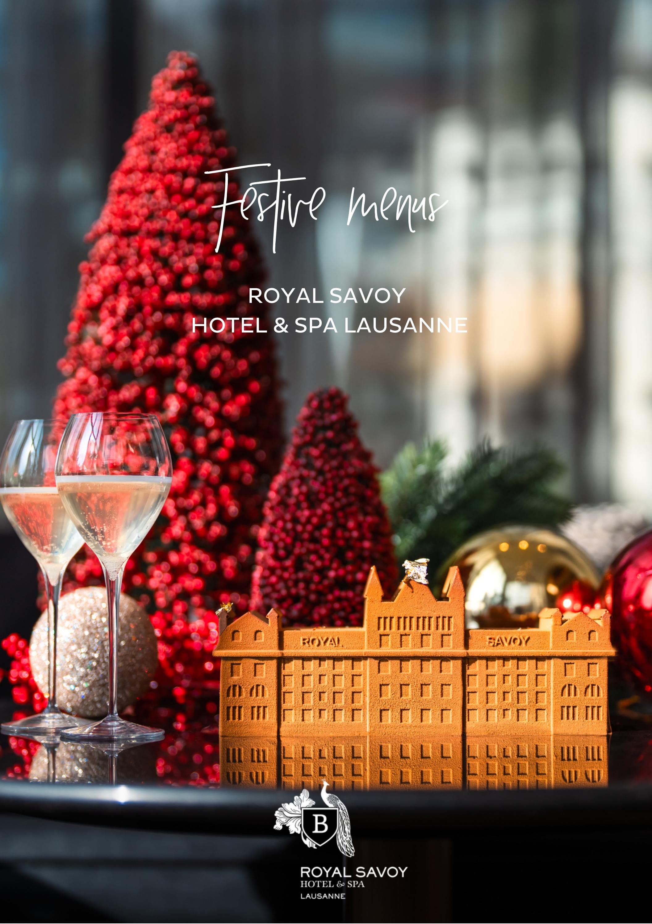 Festive menus 2023 by Royal Savoy Hotel & Spa, Lausanne - Issuu