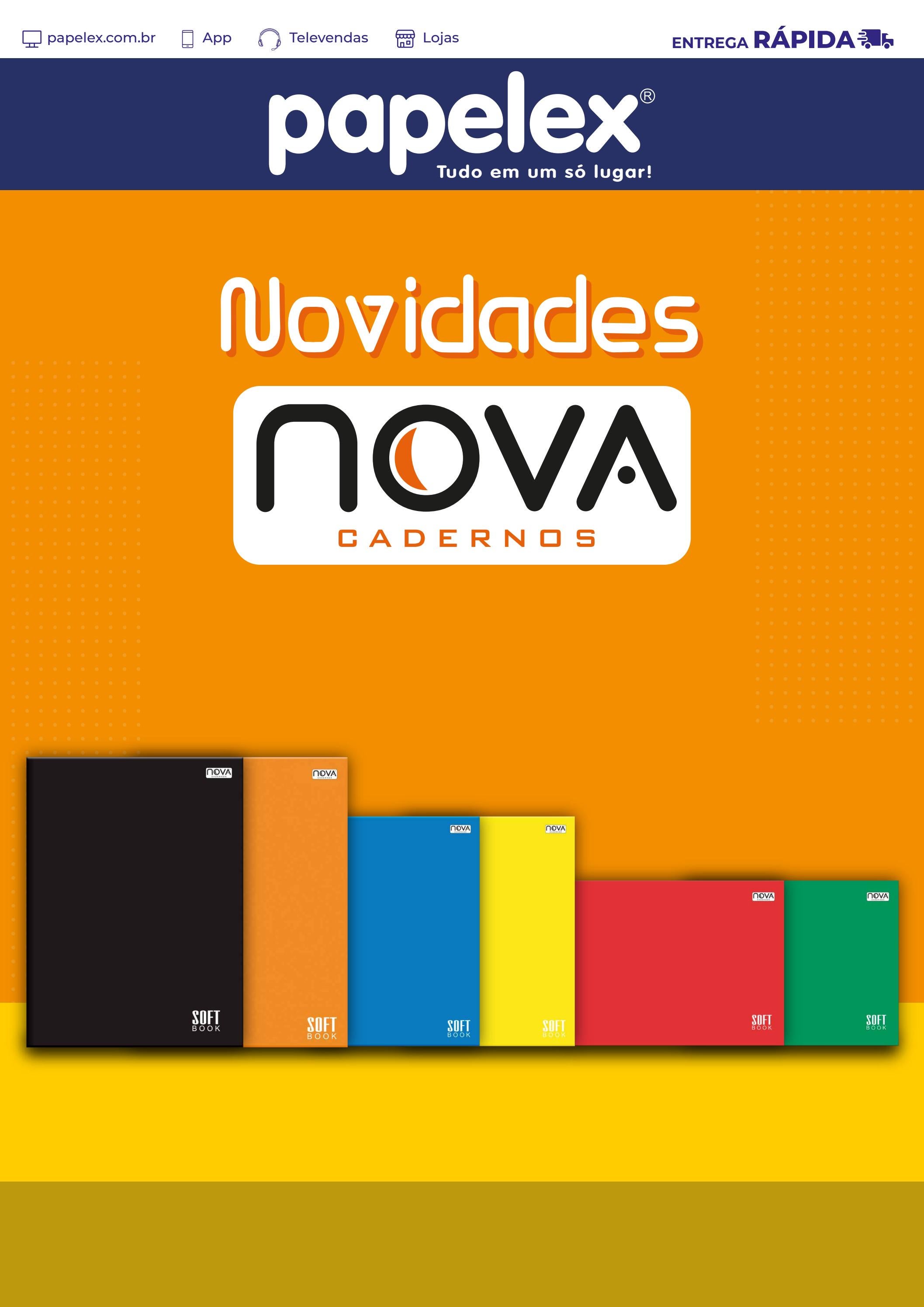 Revista Novidades Nova Cadernos by Papelex - Issuu