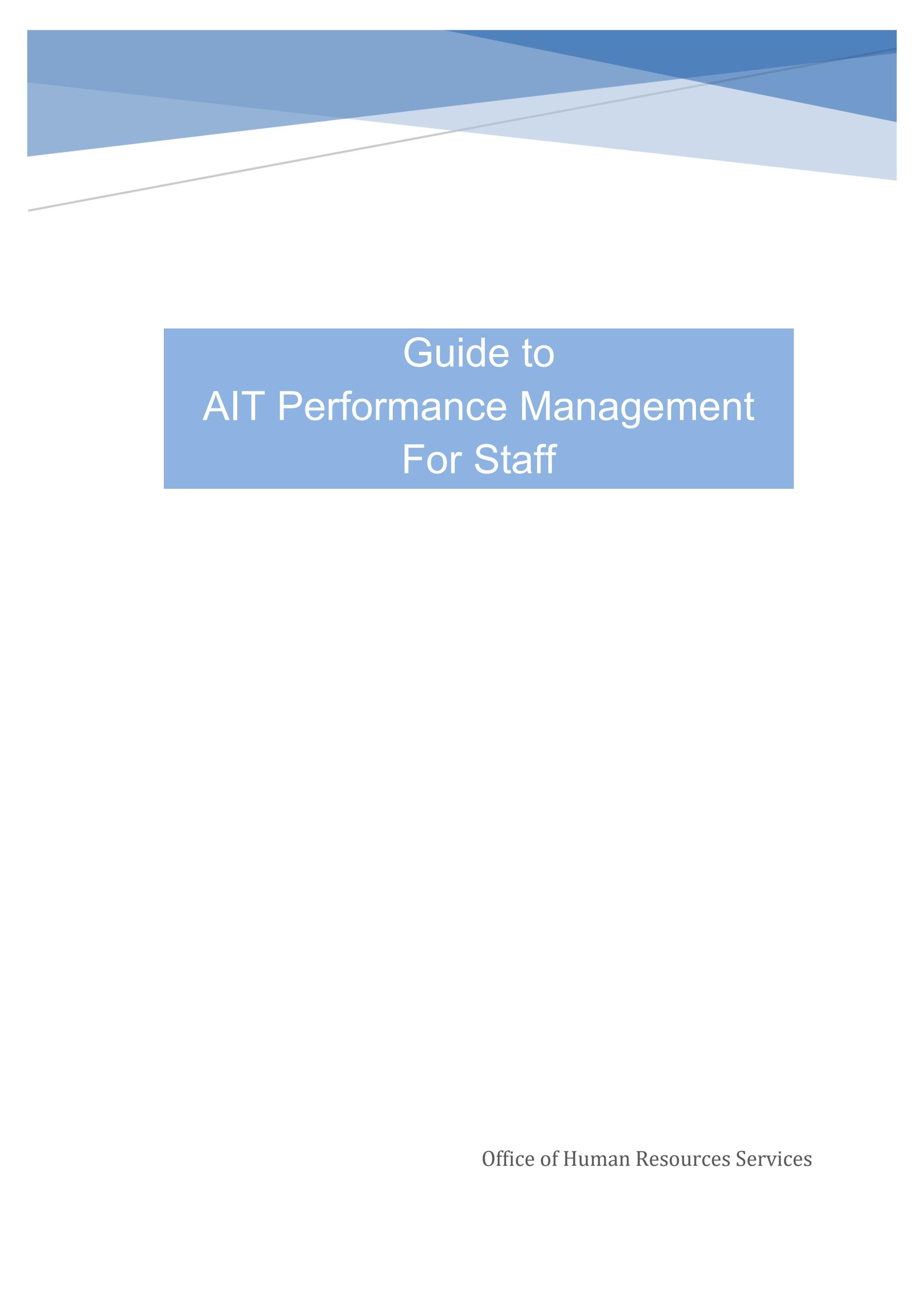AIT Performance Management for staff by AITasia - Issuu