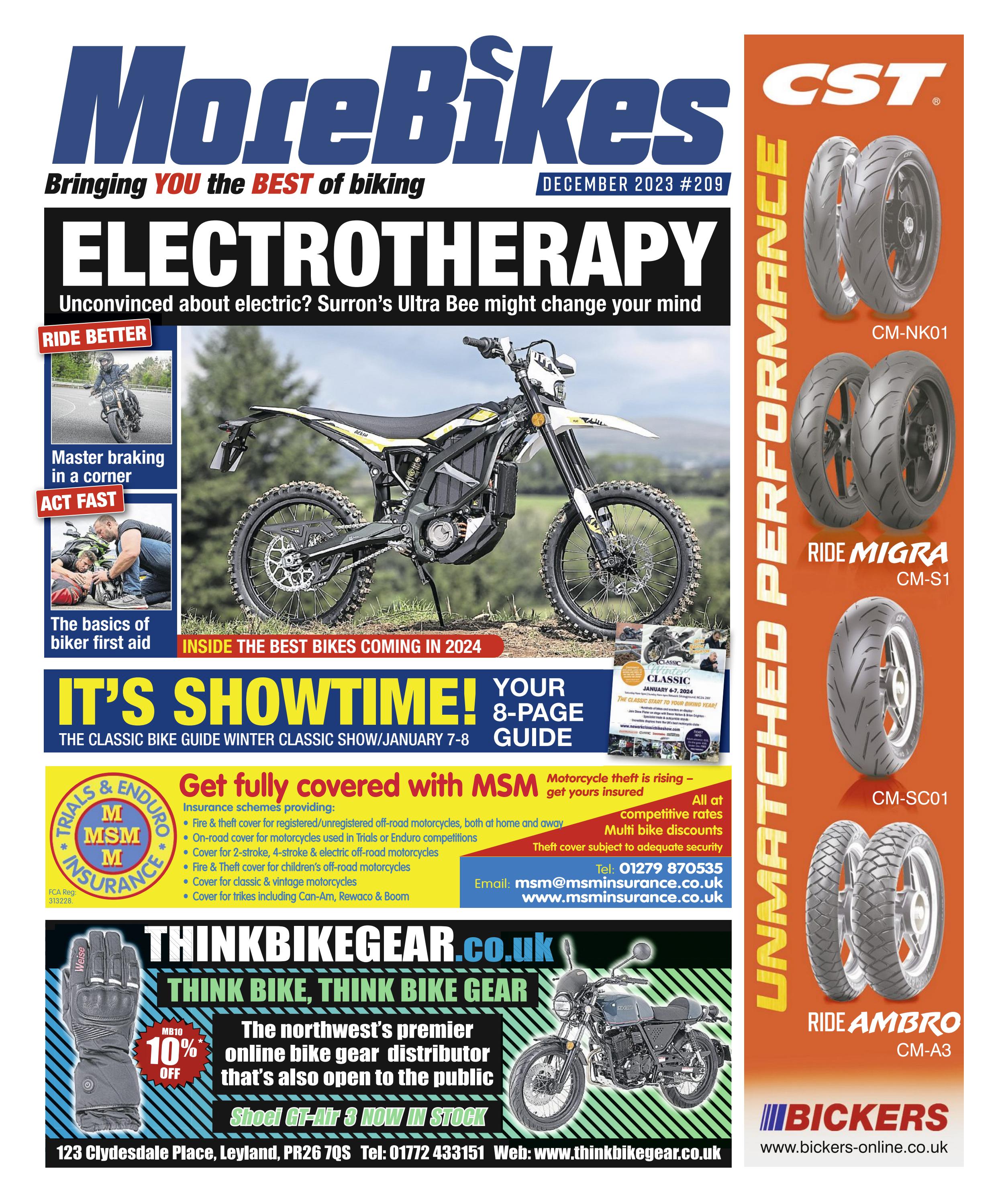 MoreBikes monthly motorcycle newspaper - FREE! by Mortons Media Group ...