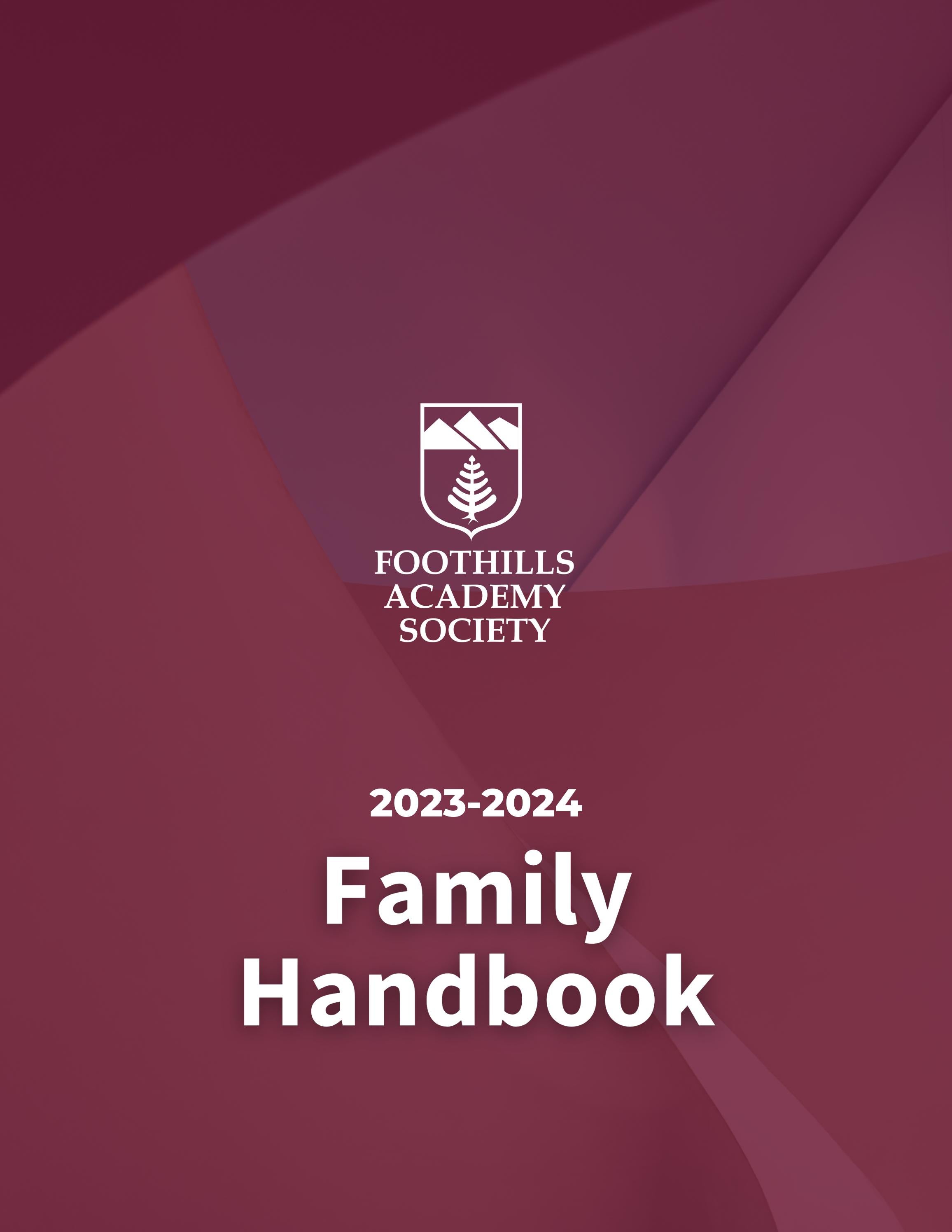 Family Handbook 2023-2024 by foothillsacademyyyc - Issuu