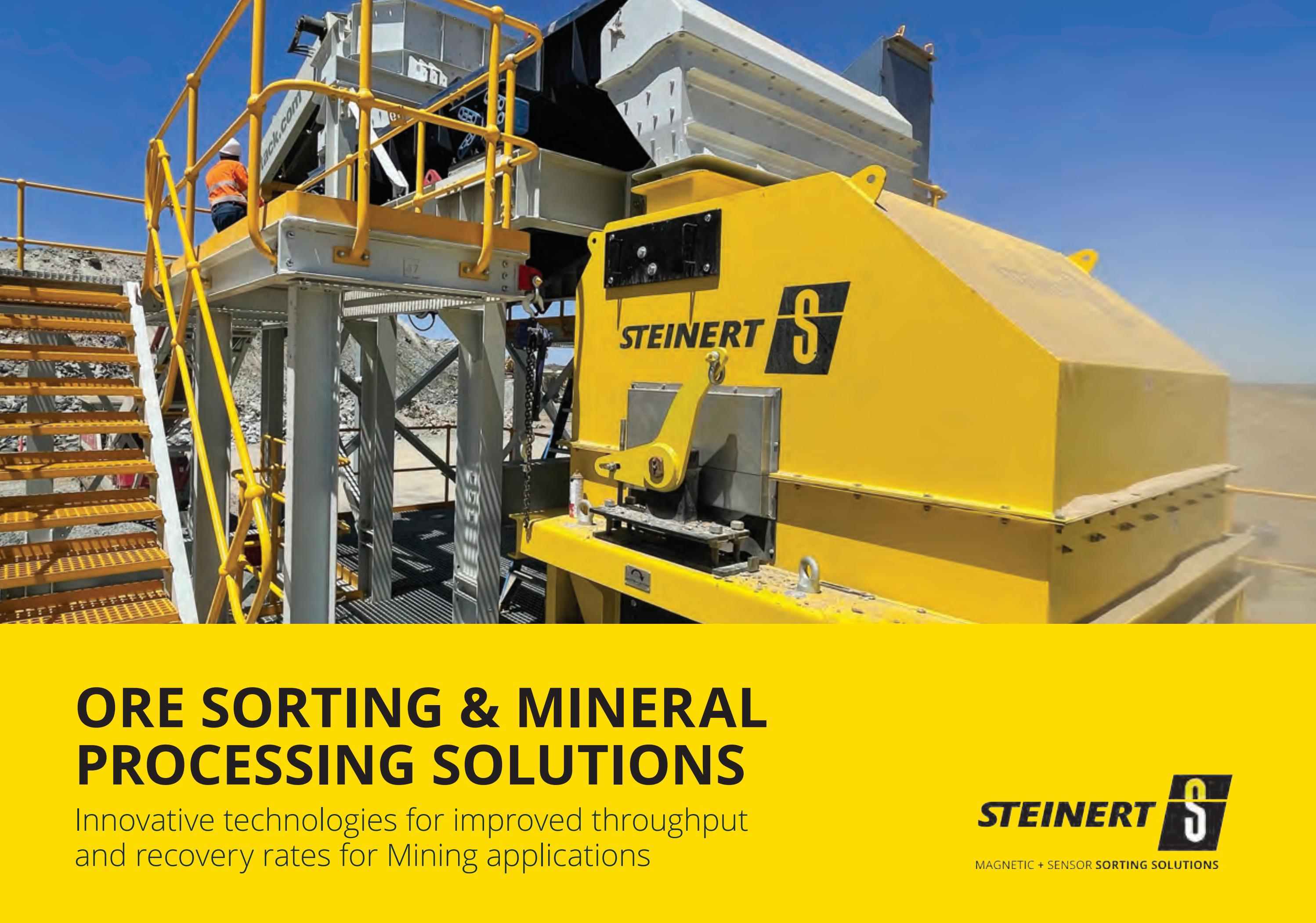 ORE SORTING & MINERAL PROCESSING SOLUTIONS by STEINERT Australia - Issuu