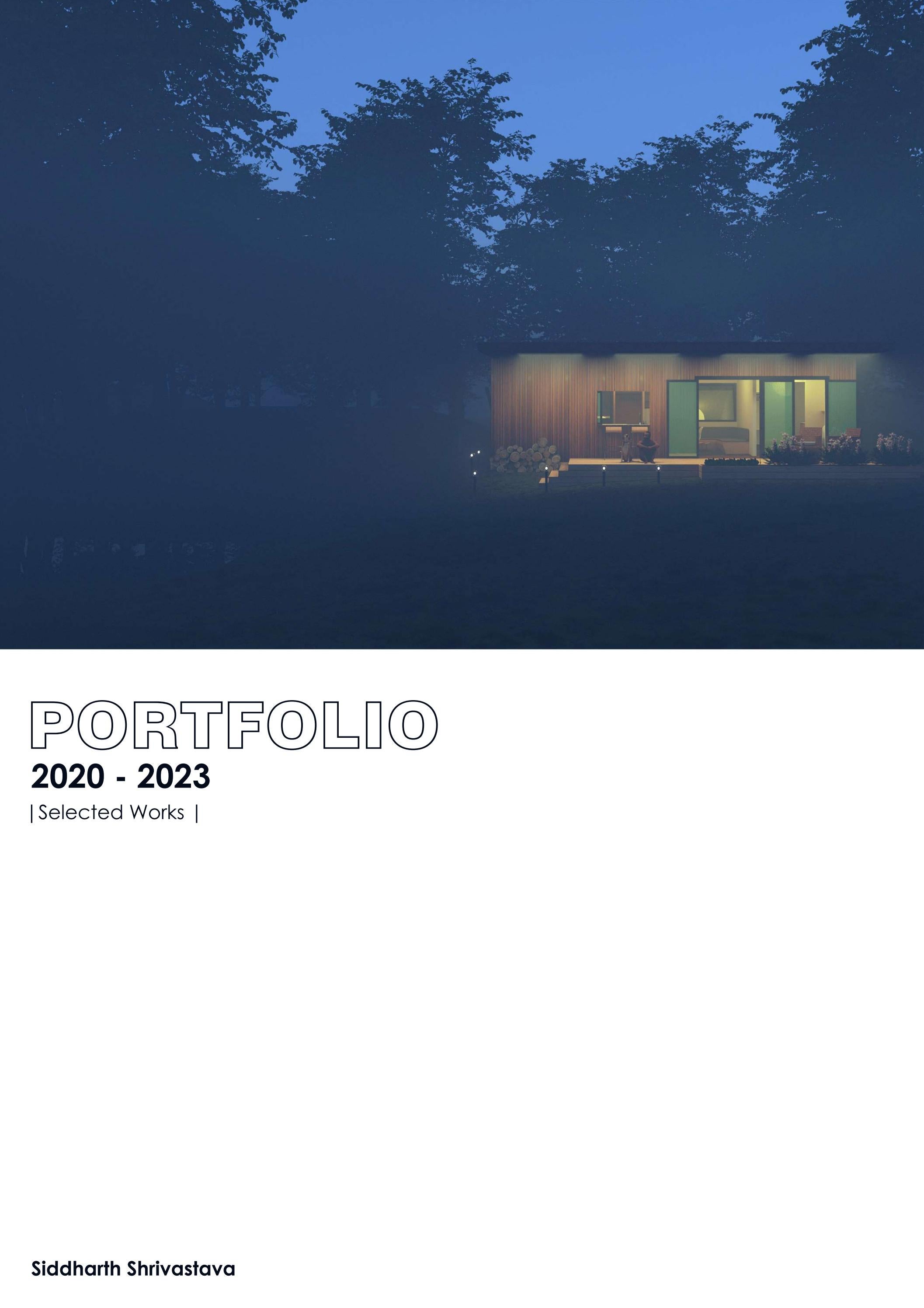 Architecture Portfolio 2020 - 2023 by Siddharth Shrivastava - Issuu