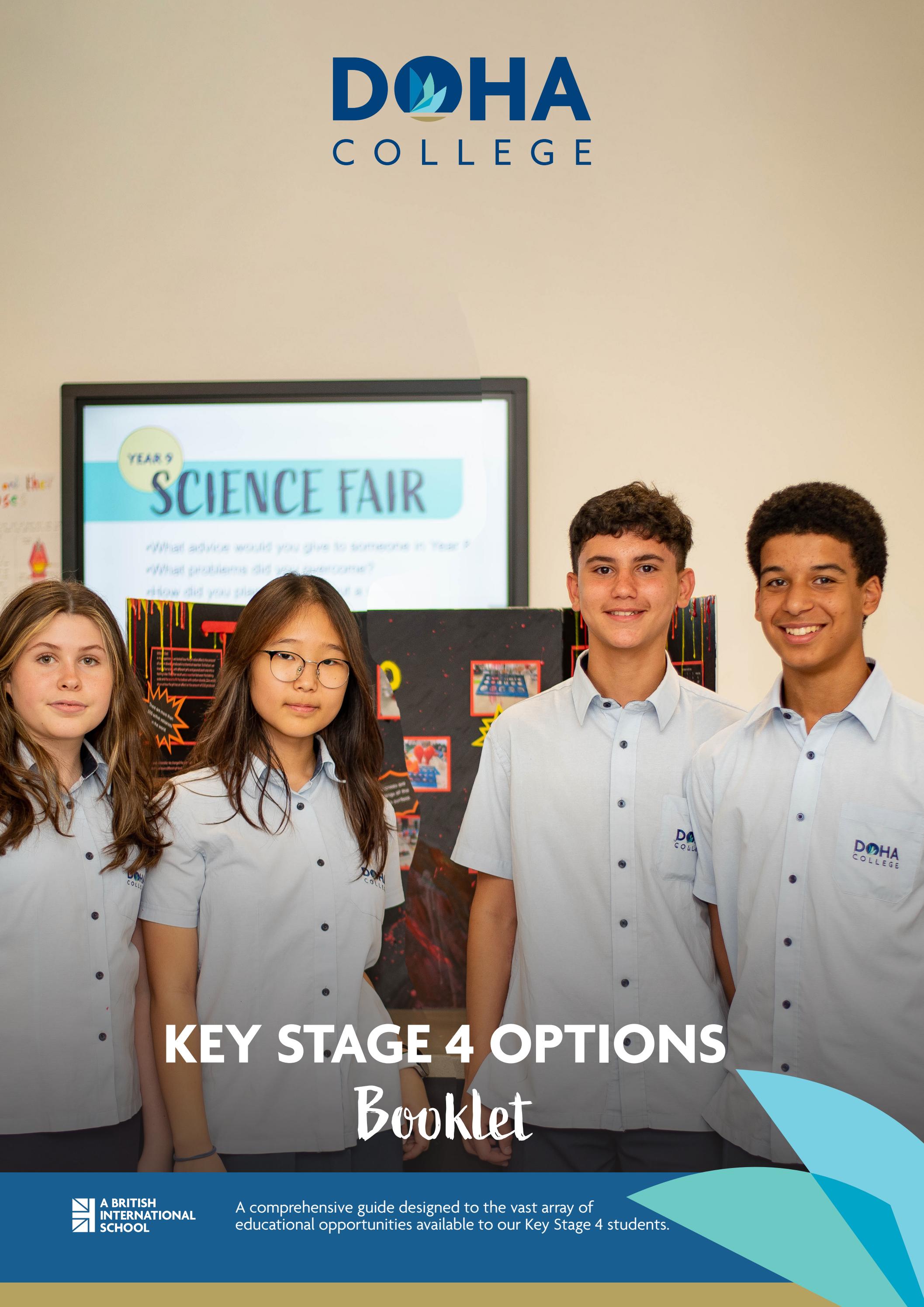 Doha College - Key Stage 4 Options Booklet 2024-2025 by Doha College ...