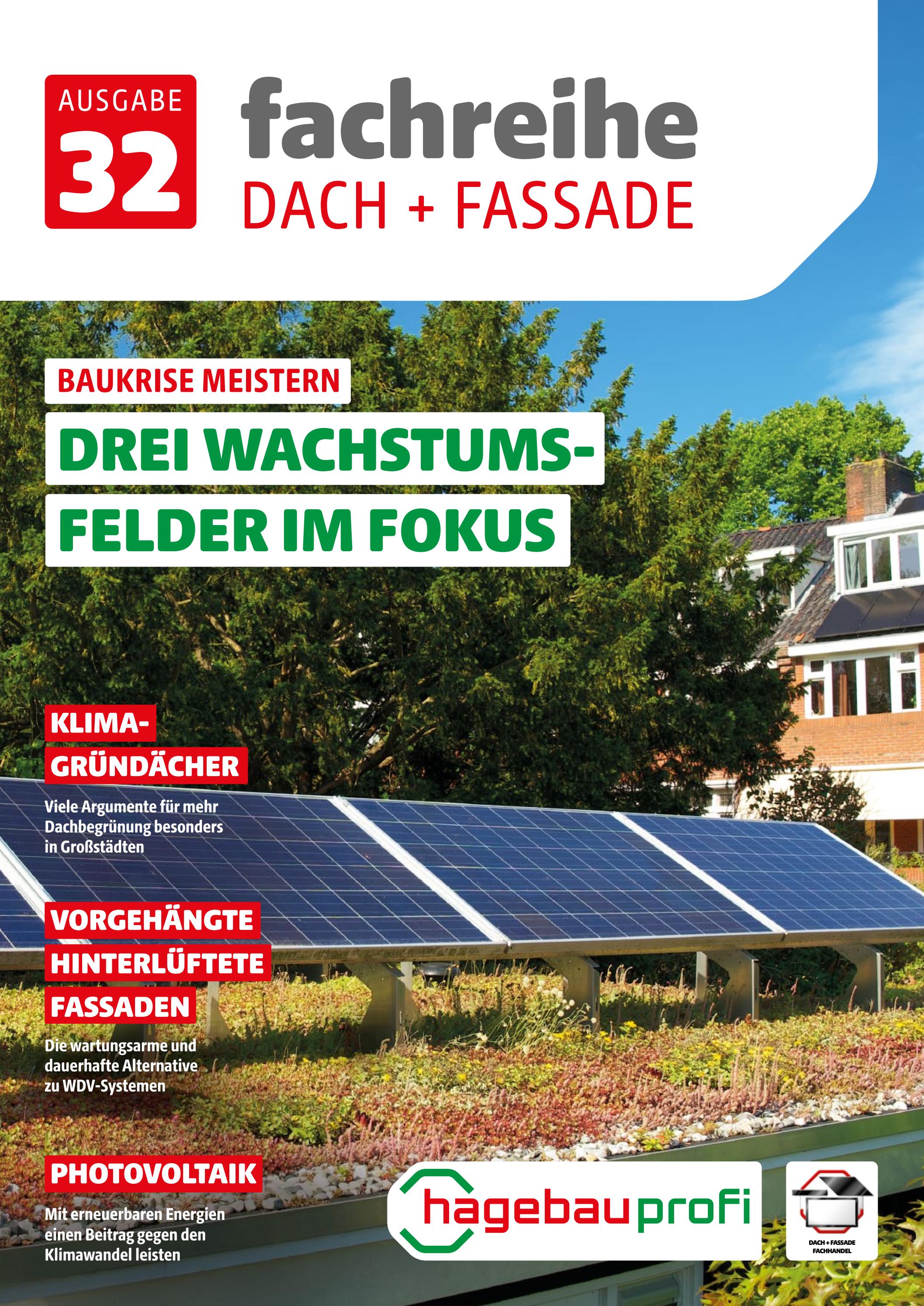 Fachreihe Dach + Fassade - Ausgabe 32 by Bauzentrum Zillinger - Issuu