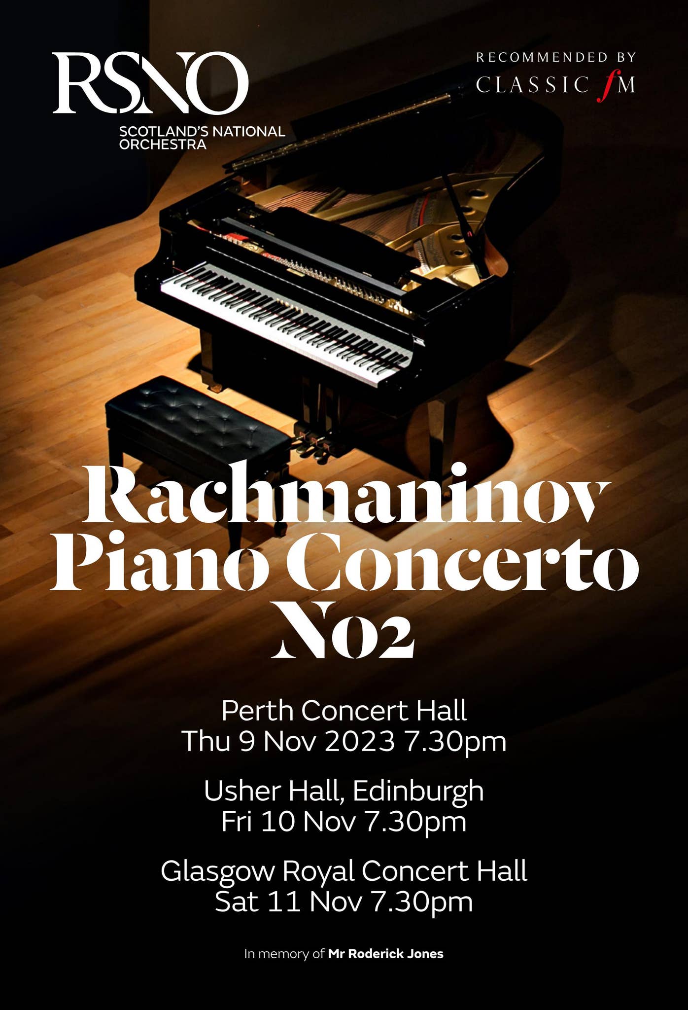 RSNO Season 2023:24: Rachmaninov Piano Concerto No2 by Royal Scottish ...