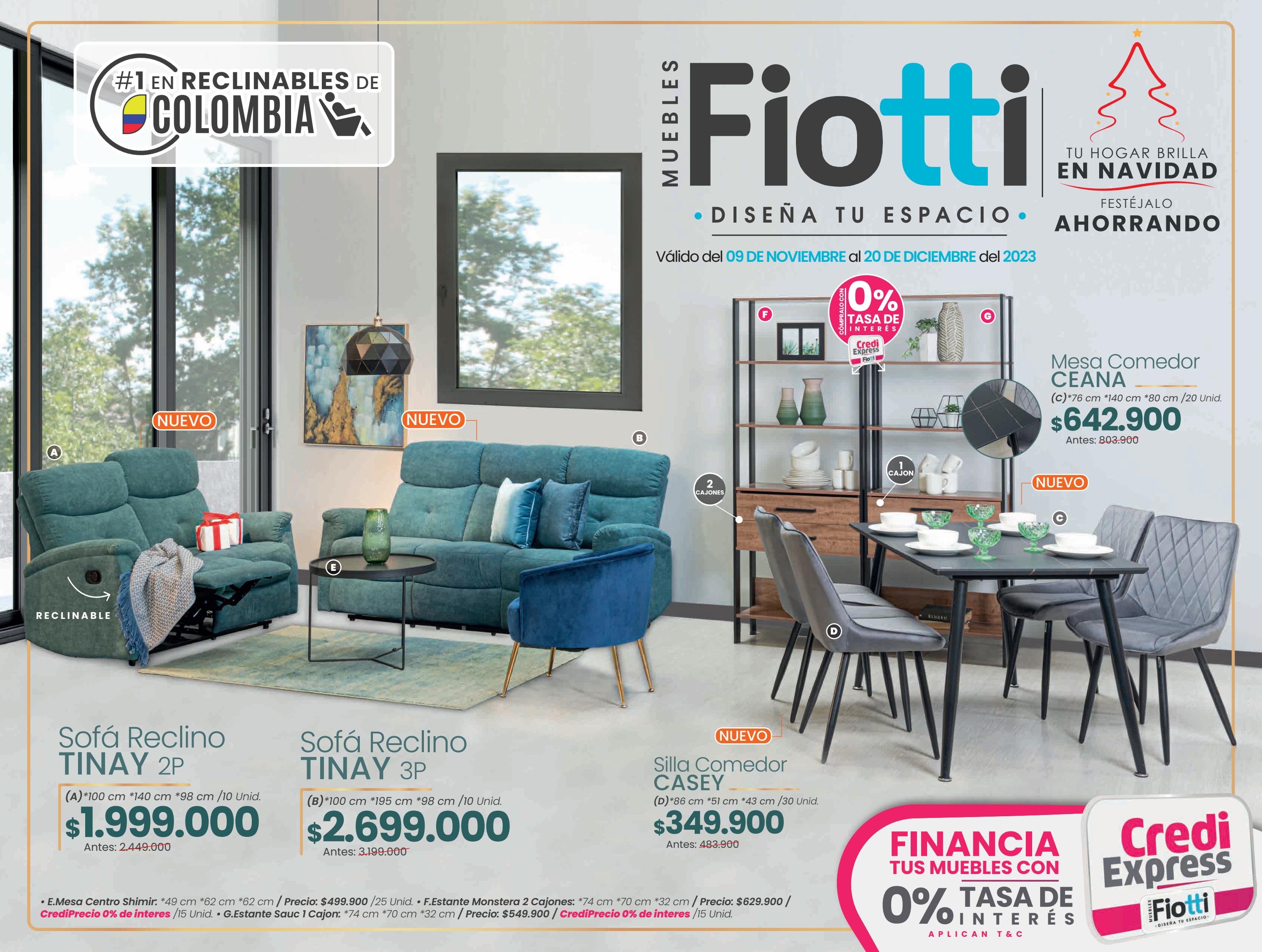Catalogo Muebles Fiotti Noviembre Diciembre 2023 by Fiotti Diseña tu Espacio - Issuu