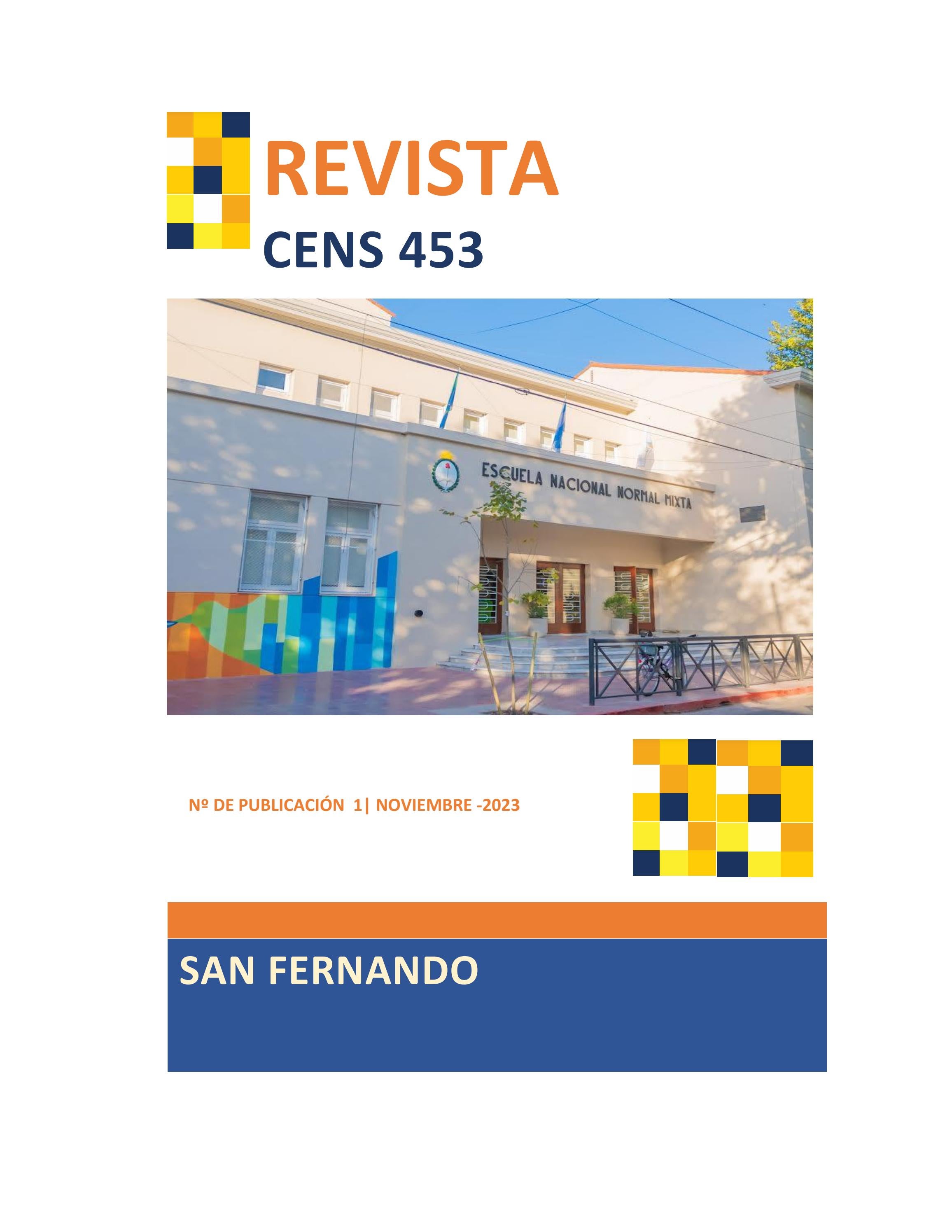 Revista Cens 453 Noviembre 2023 by Graciela Alegre - Issuu