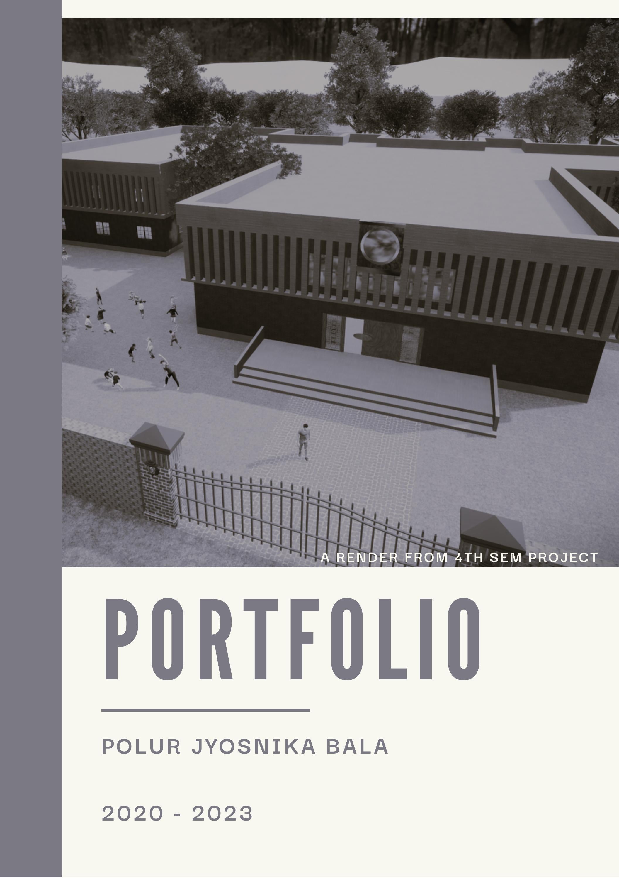 UNDERGRADUATE PORTFOLIO - POLUR JYOSNIKA BALA by Jyo Bala - Issuu