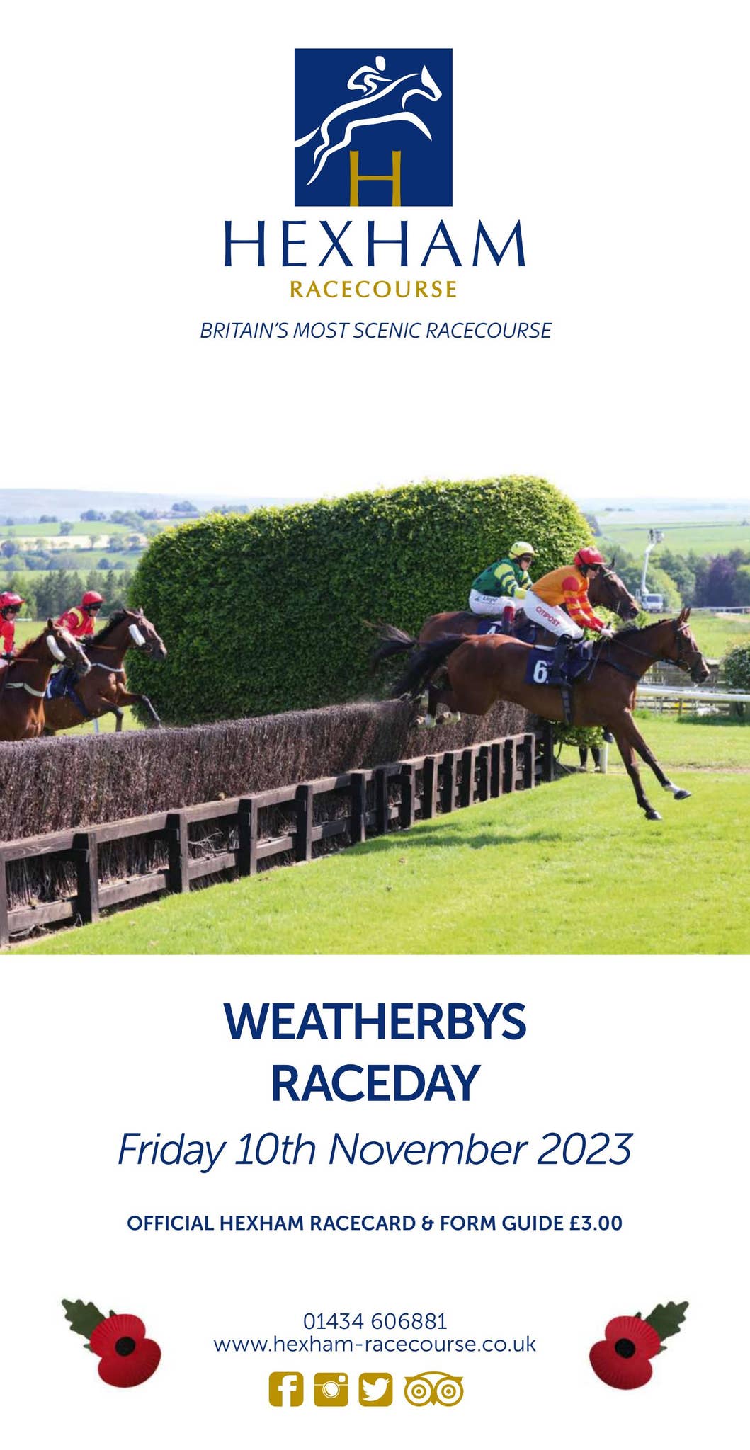 Hexham Racecard - Friday 10th November by Weatherbys - Issuu