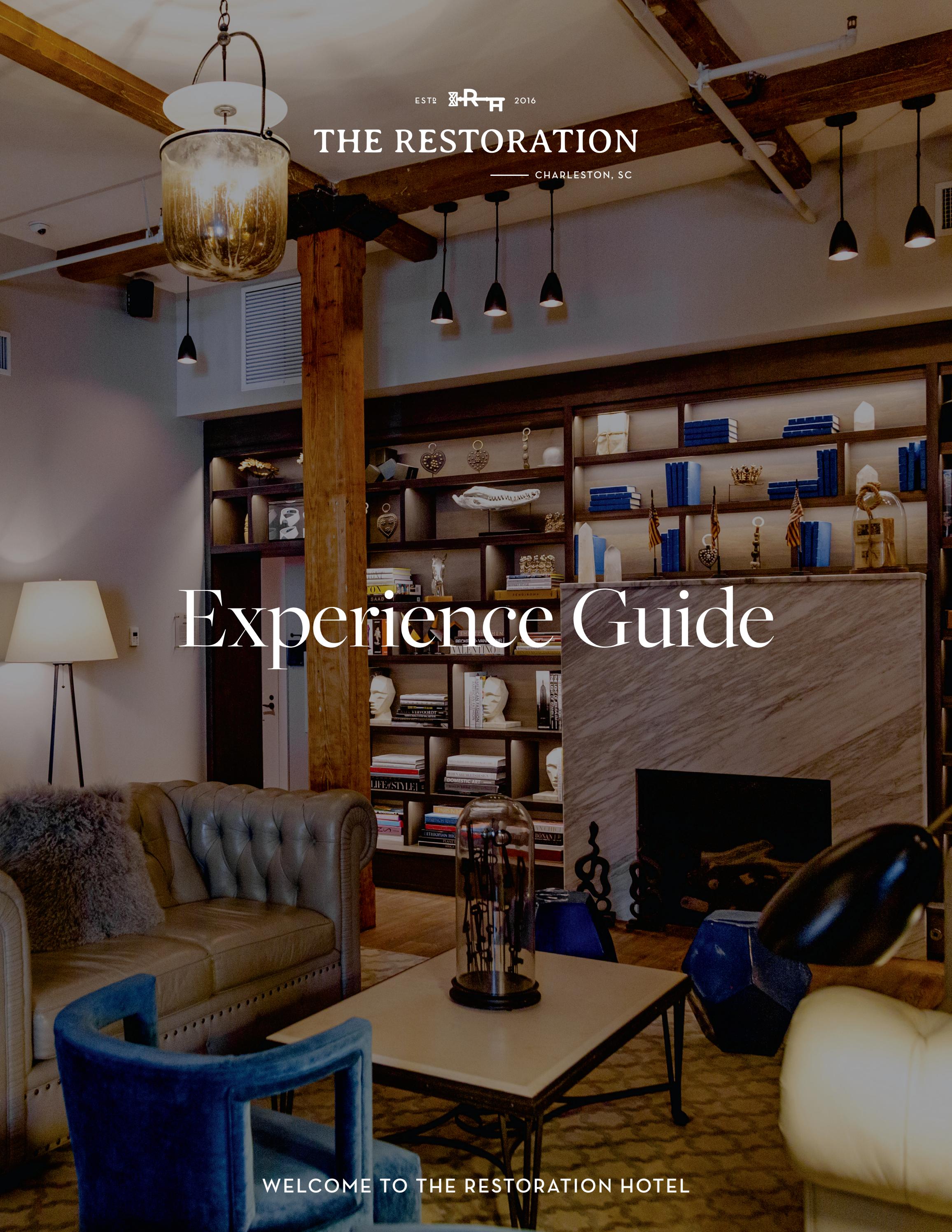 The Restoration Experience Guide by The Restoration Hotel - Issuu
