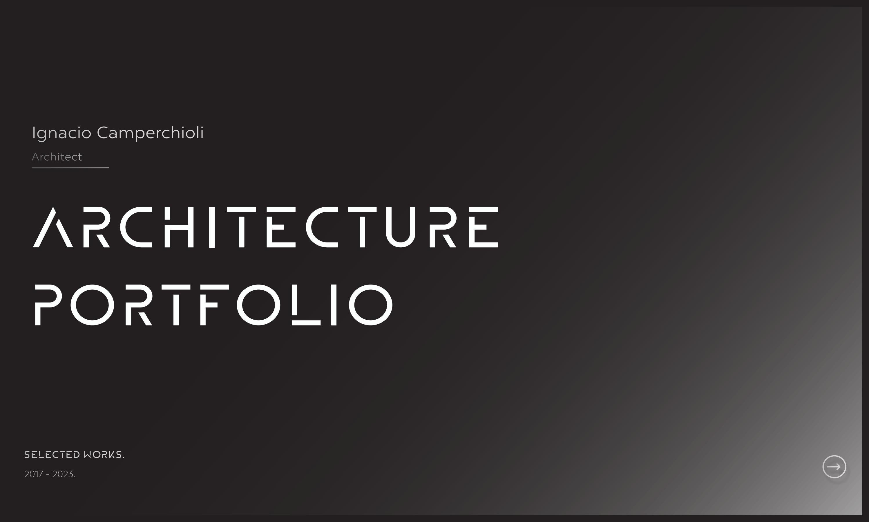 Architecture Portfolio - Ignacio Camperchioli by Ignacio Camperchioli ...