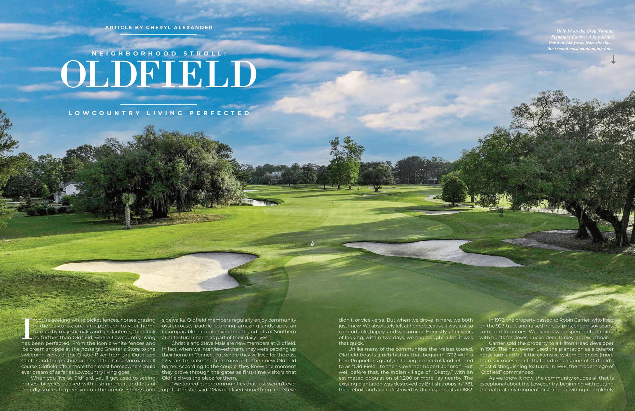 Oldfield Article from CB2 Magazine by Oldfield Realty - Issuu