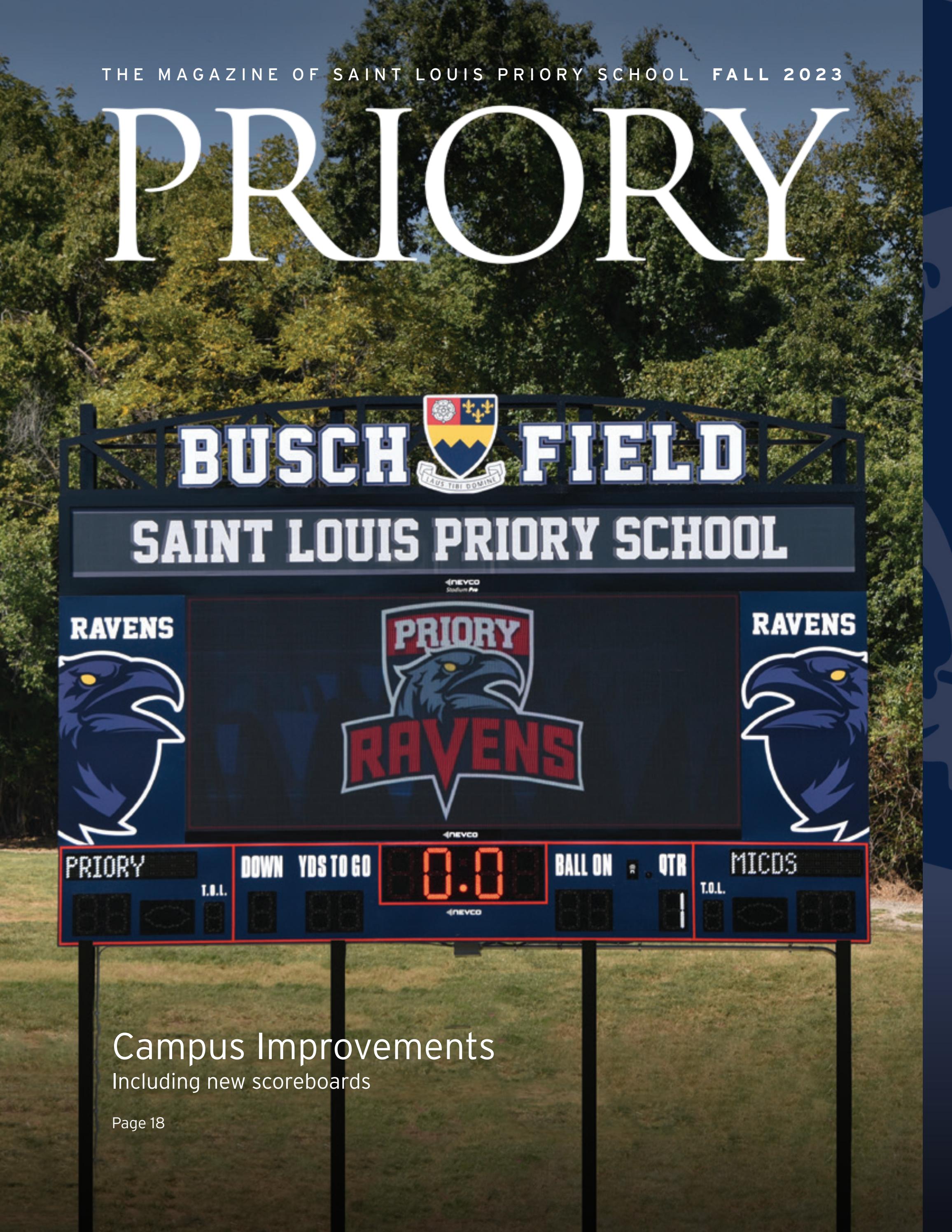 Priory Magazine Fall 2023 by Saint Louis Priory School - Issuu