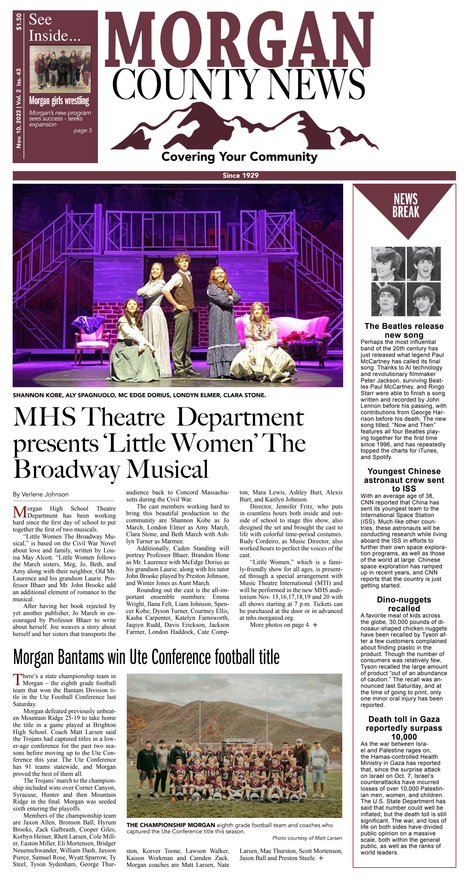 Morgan County News | November 10, 2023 by The City Journals - Issuu