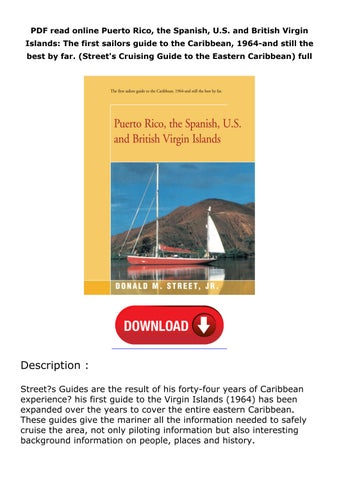 PDF read online Puerto Rico, the Spanish, U.S. and British Virgin ...