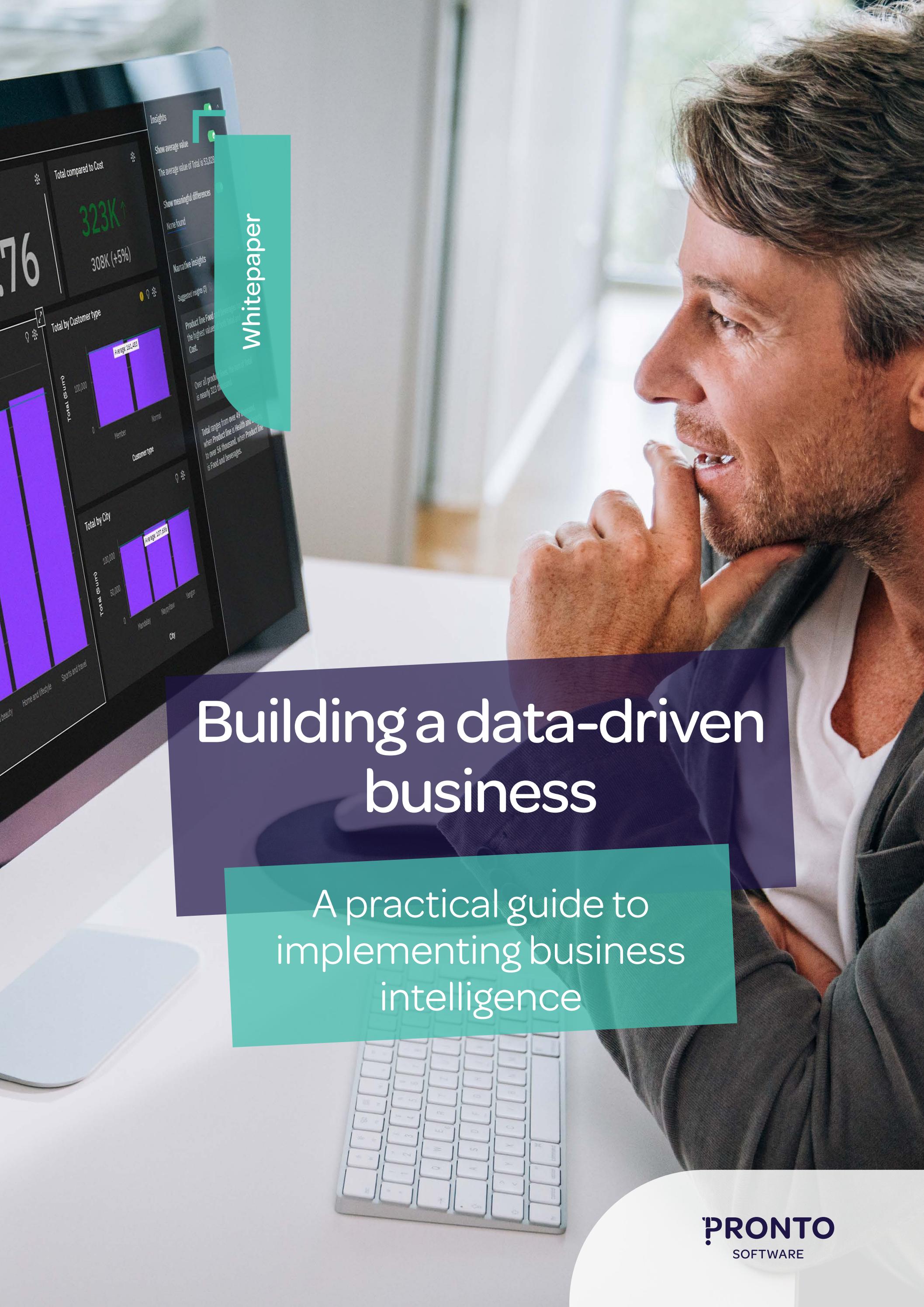 Building a Data-Driven Business by Pronto Software - Issuu