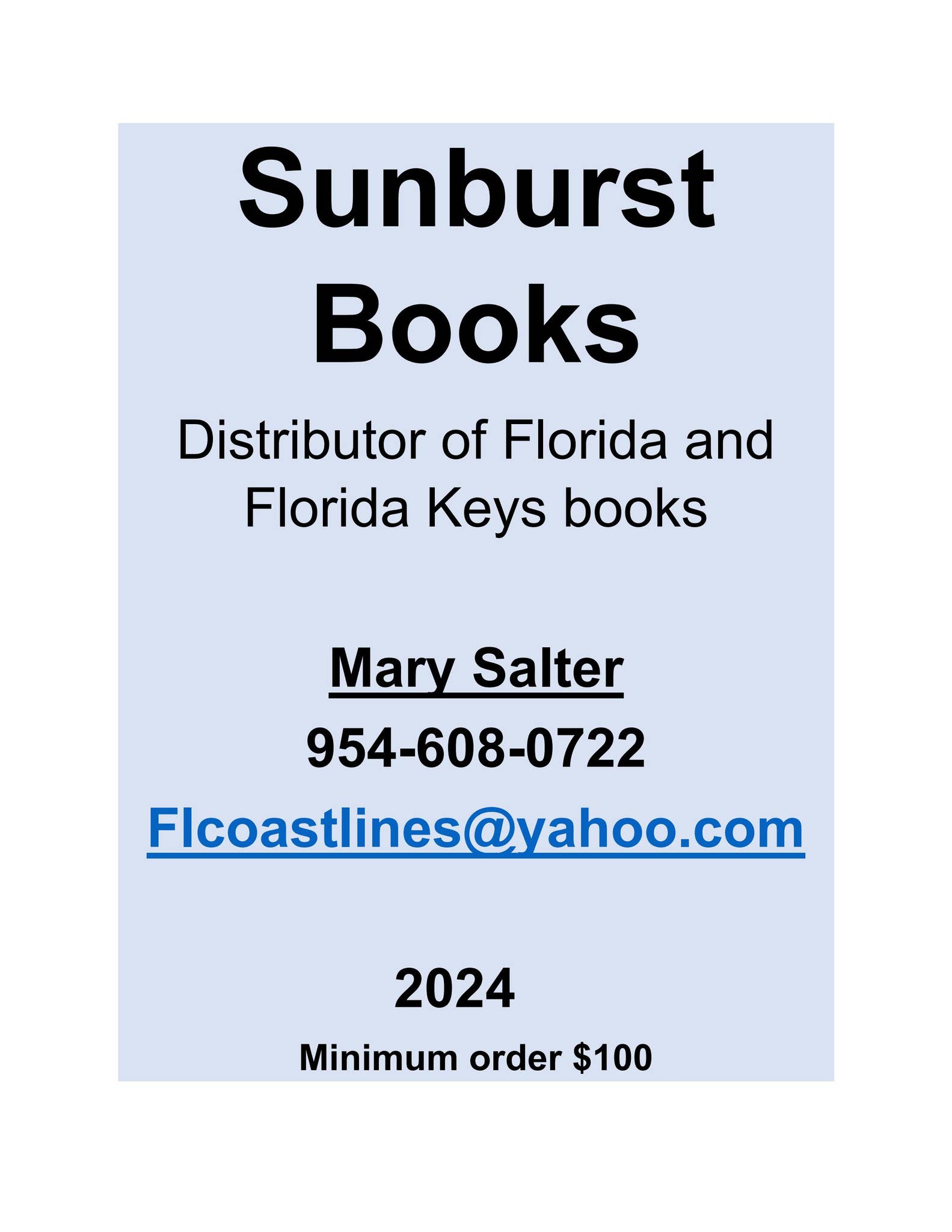 Sunburst 2024 by Mary Salter - Issuu