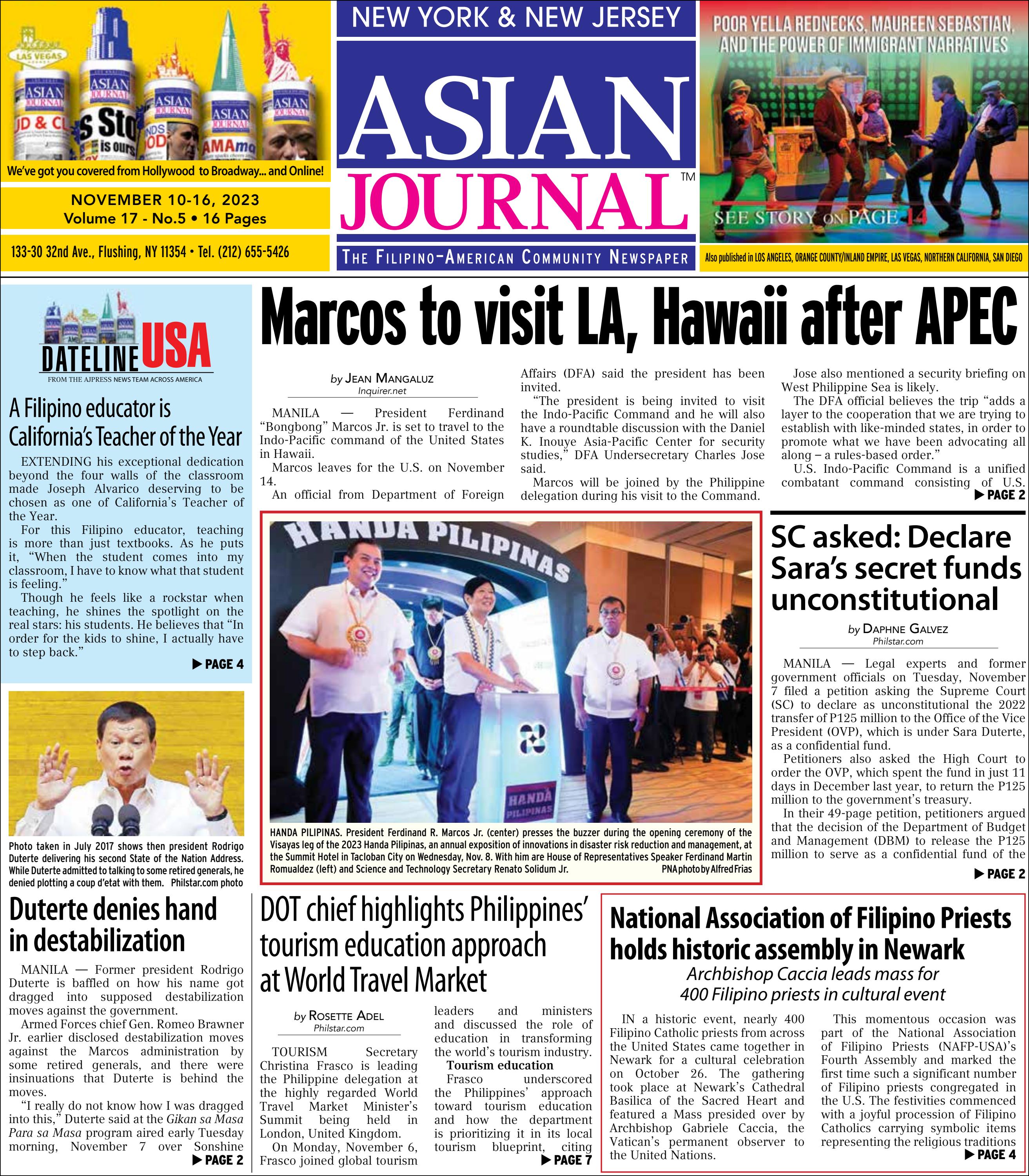 111023 - New York & New Jersey Edition by Asian Journal Community ...