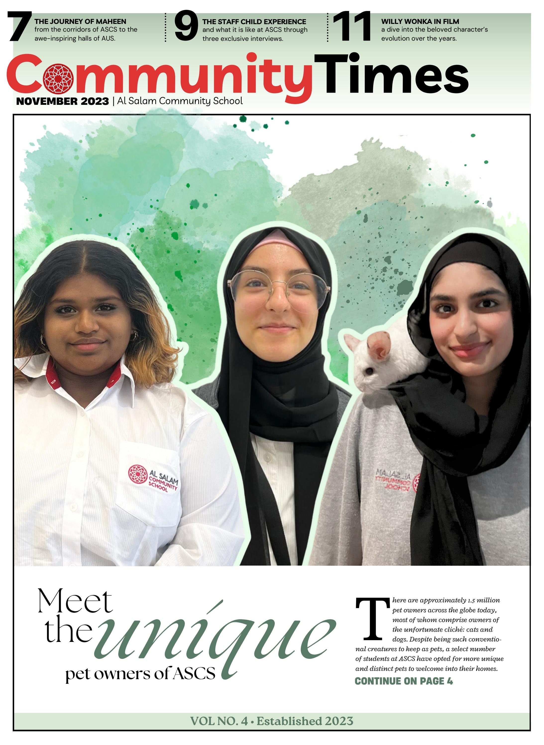 Community Times - November Edition by Community Times - Issuu