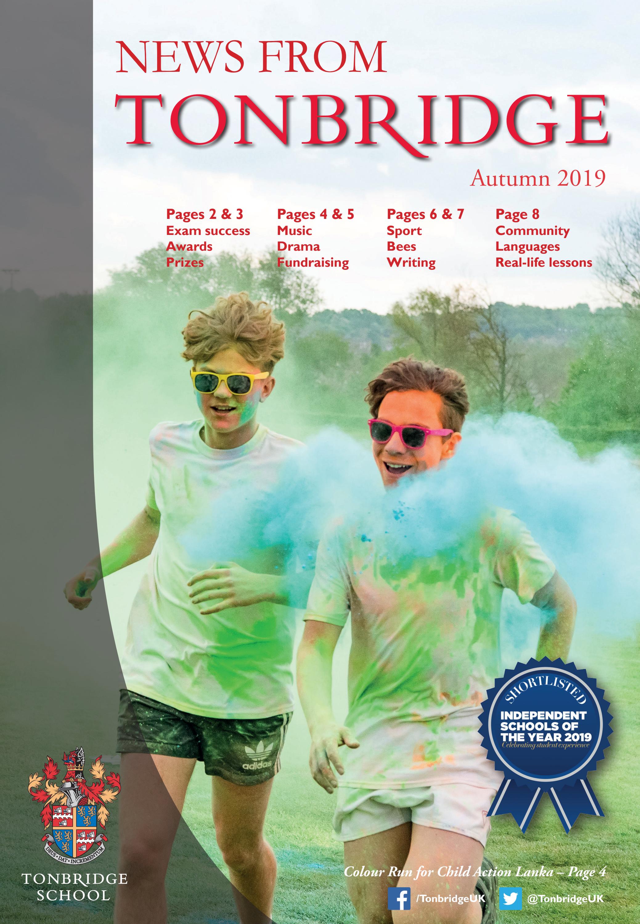 News From Tonbridge, Autumn 2019 by Tonbridge School - Issuu