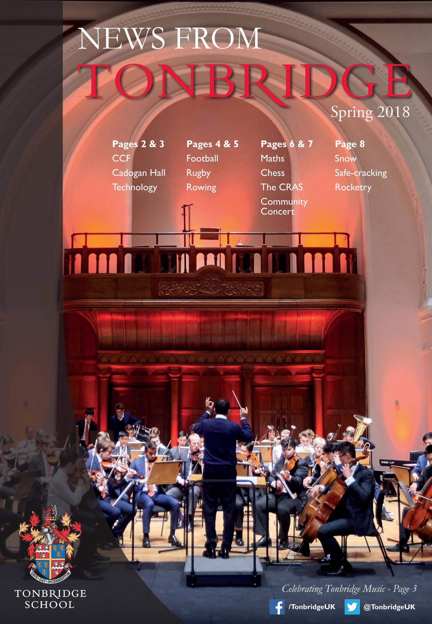 News from Tonbridge, Spring 2018 by Tonbridge School - Issuu