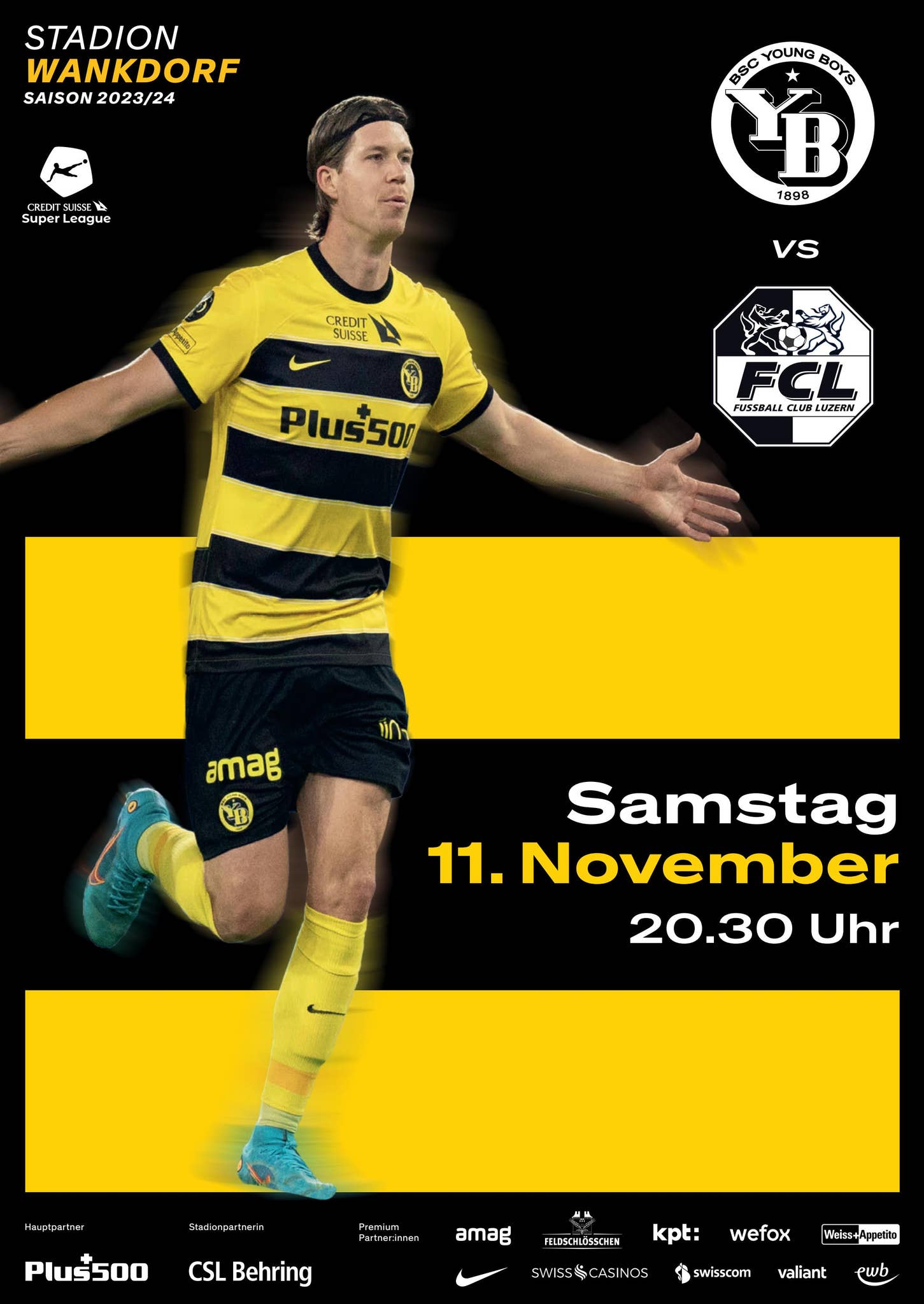 Matchprogramm YB - Luzern / 231110 by BSC Young Boys - Issuu