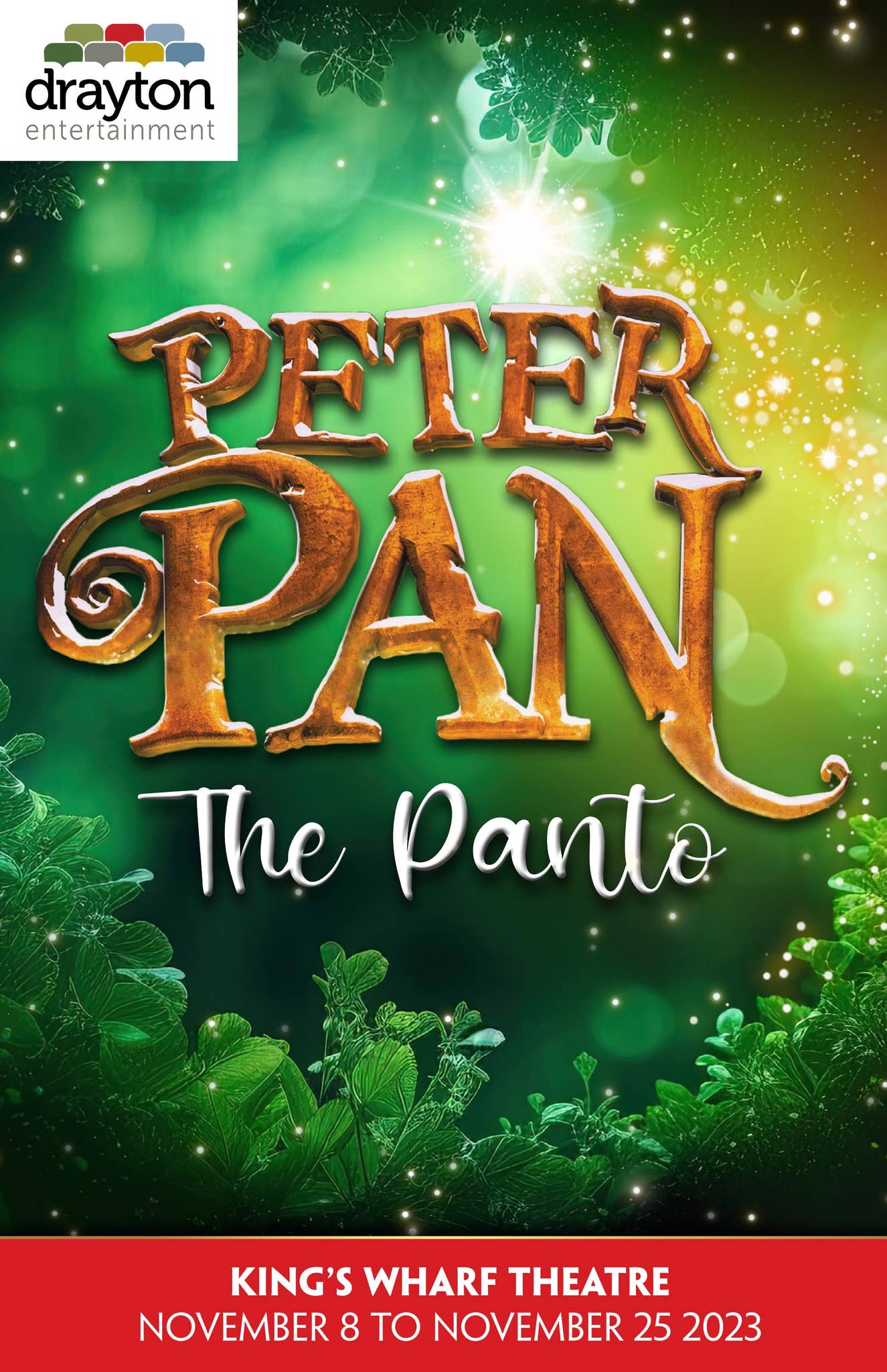 Show Program: Peter Pan: The Panto at King's Wharf Theatre by Drayton ...